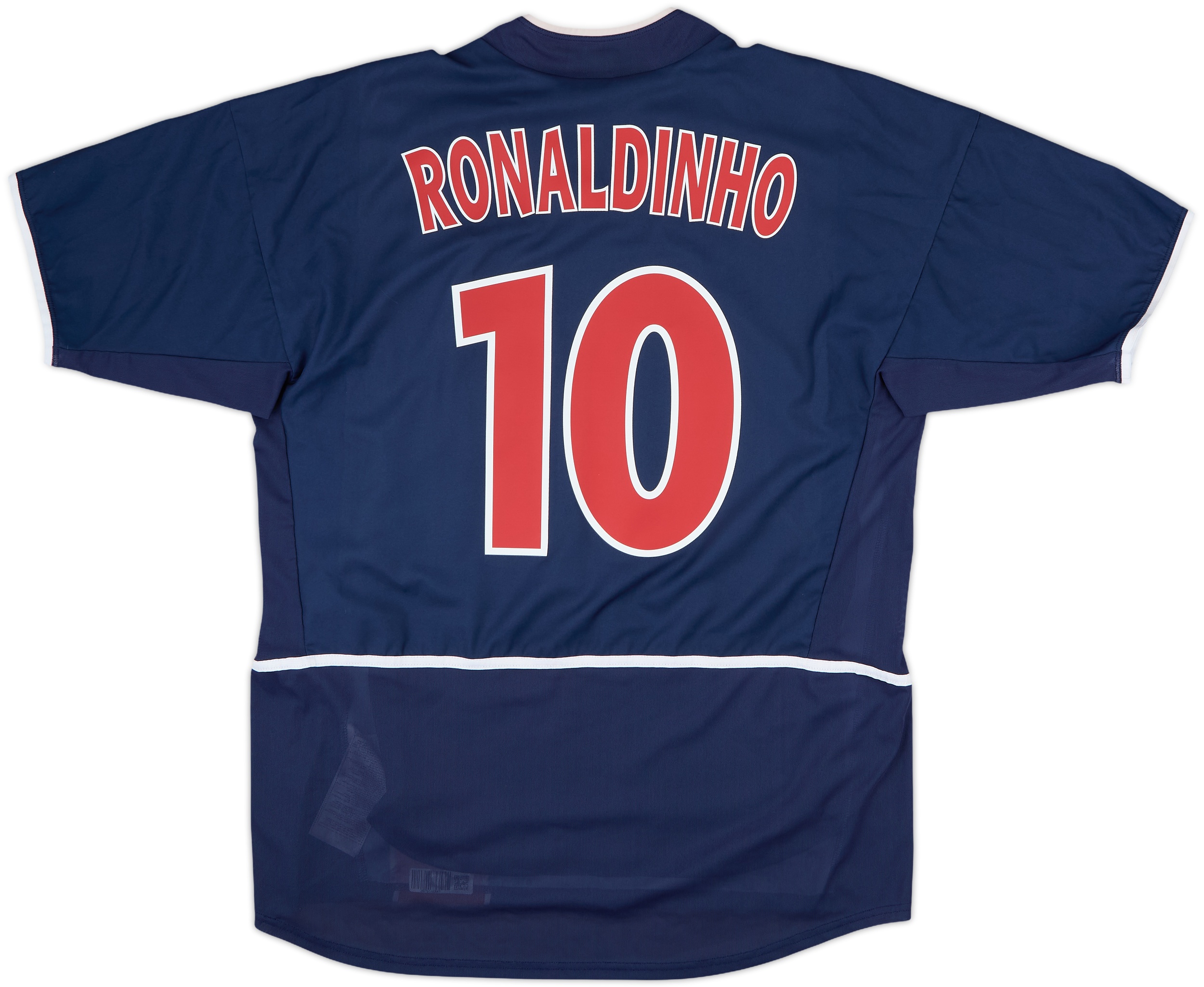 2002-03 Paris Saint-Germain Player Issue Home Shirt Ronaldinho #10 - 10 ...