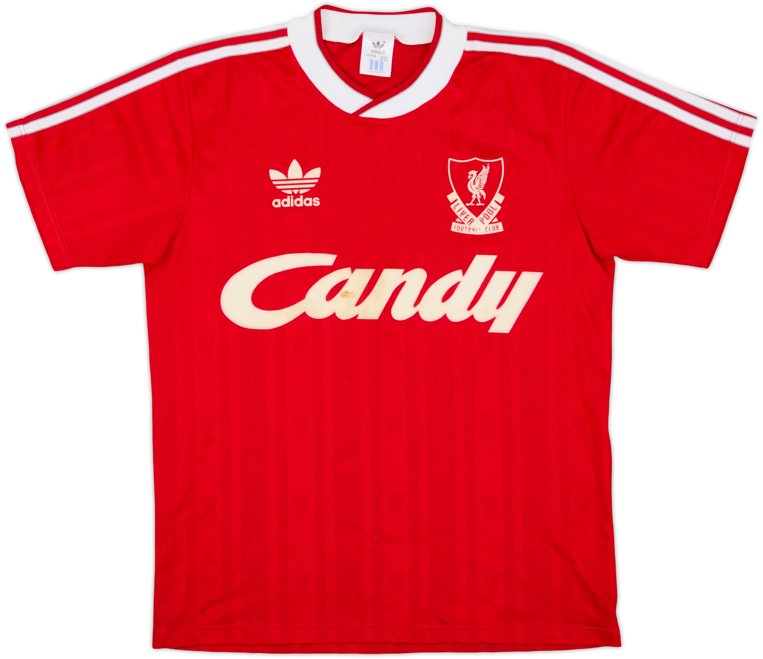 1988-89 Liverpool Home Shirt - 7/10 - (M)