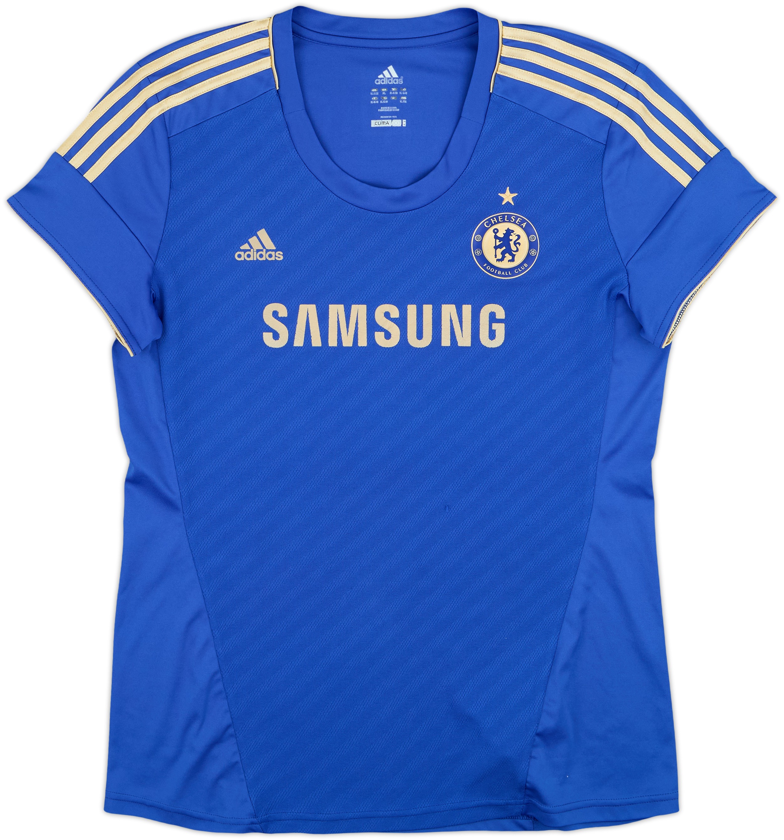 2012-13 Chelsea Home Shirt Champions of Europe #12 - 5/10 - (Women's XL)