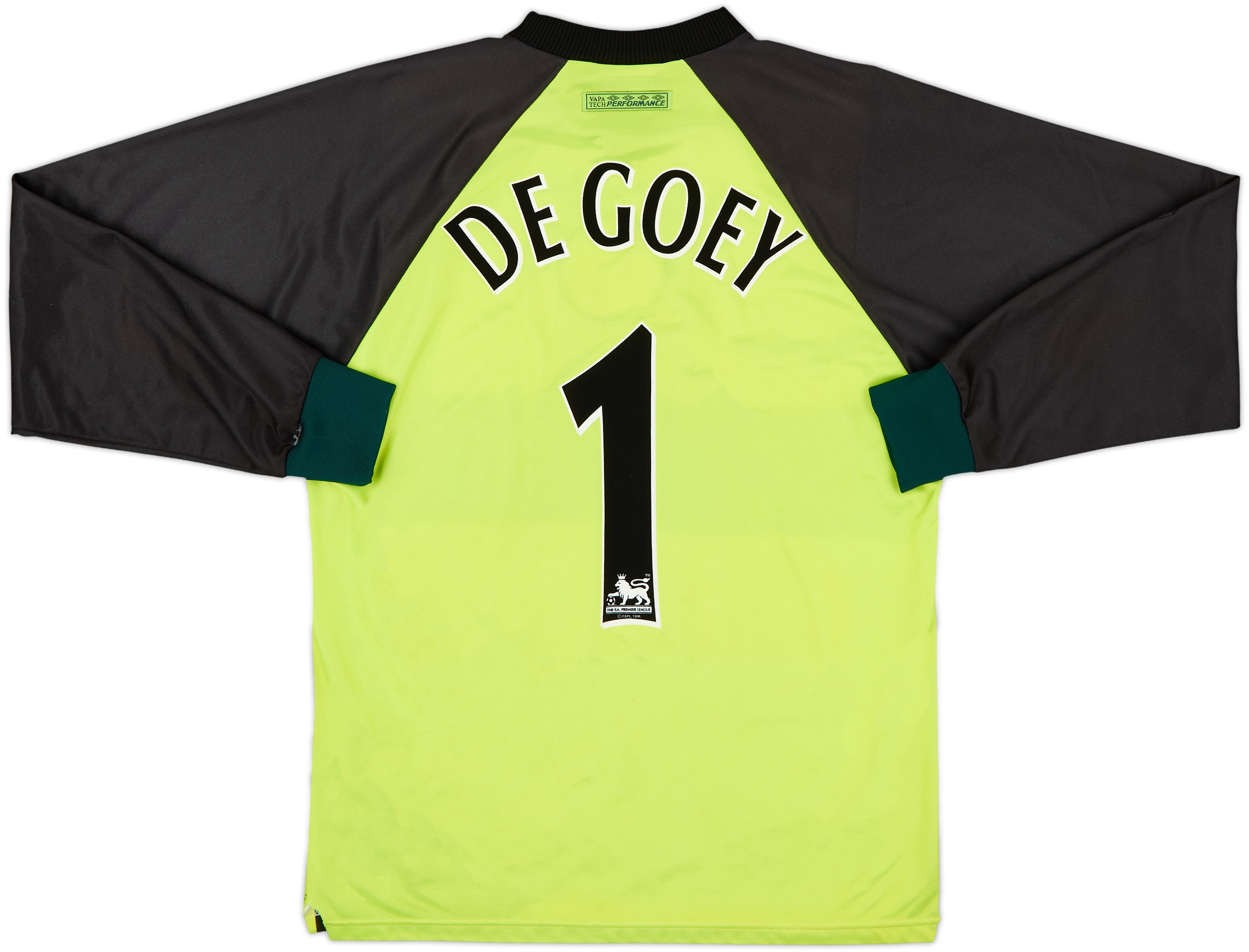 1997-99 Chelsea GK Shirt De Goey #1 - 8/10 - (M)