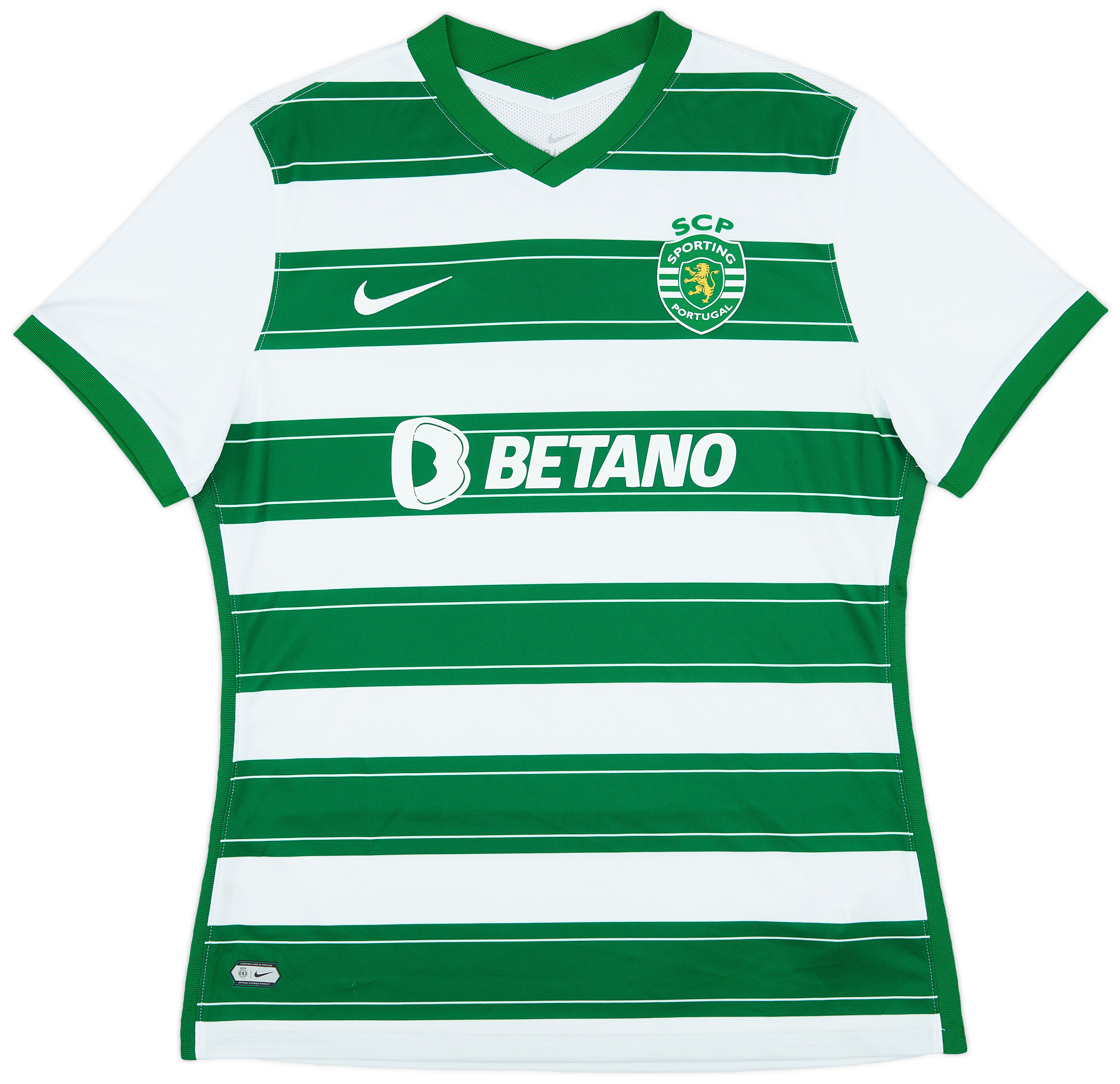 2021-22 Sporting CP Home Shirt - 9/10 - (XL)