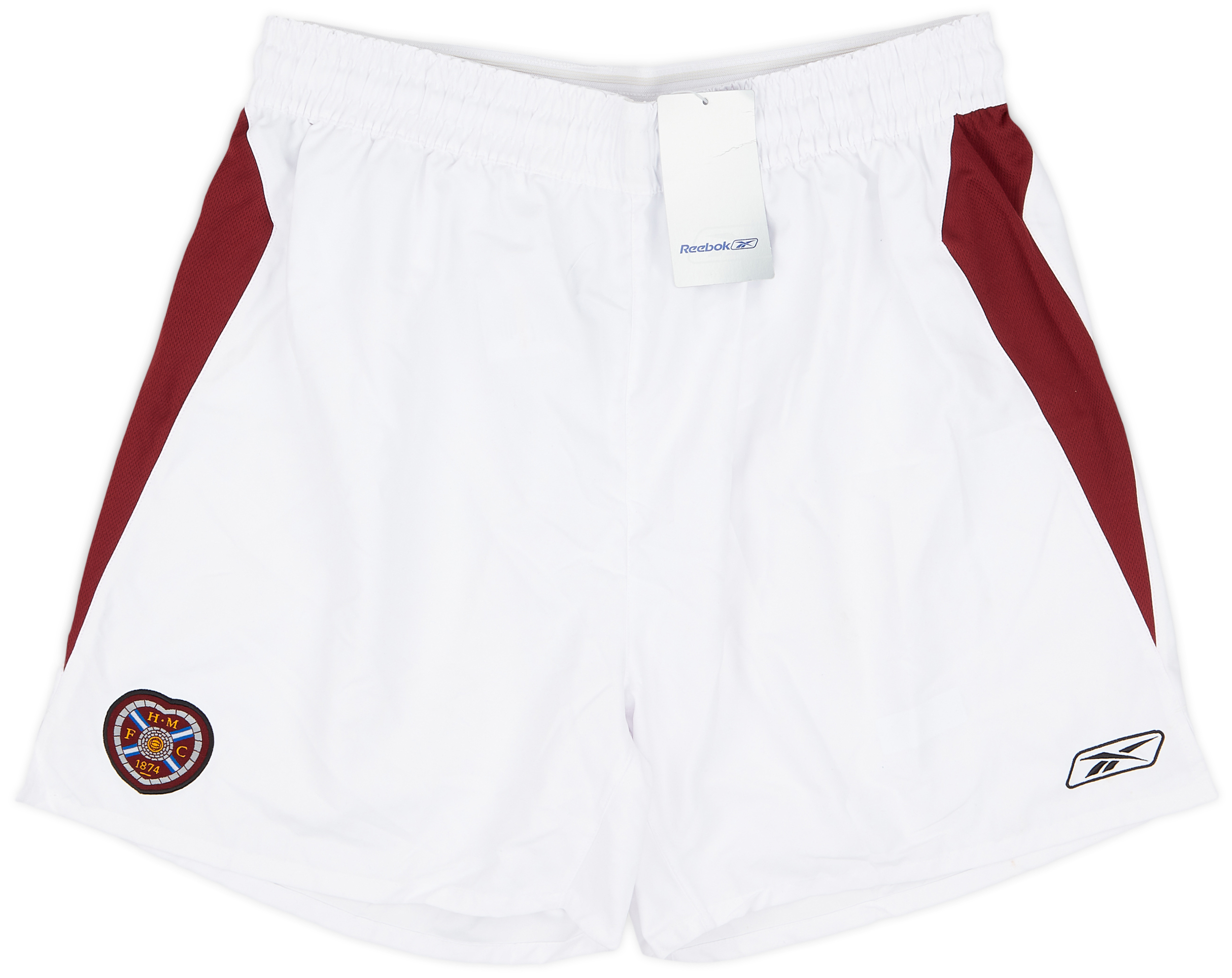 2004-05 Hearts Home Shorts (XL)