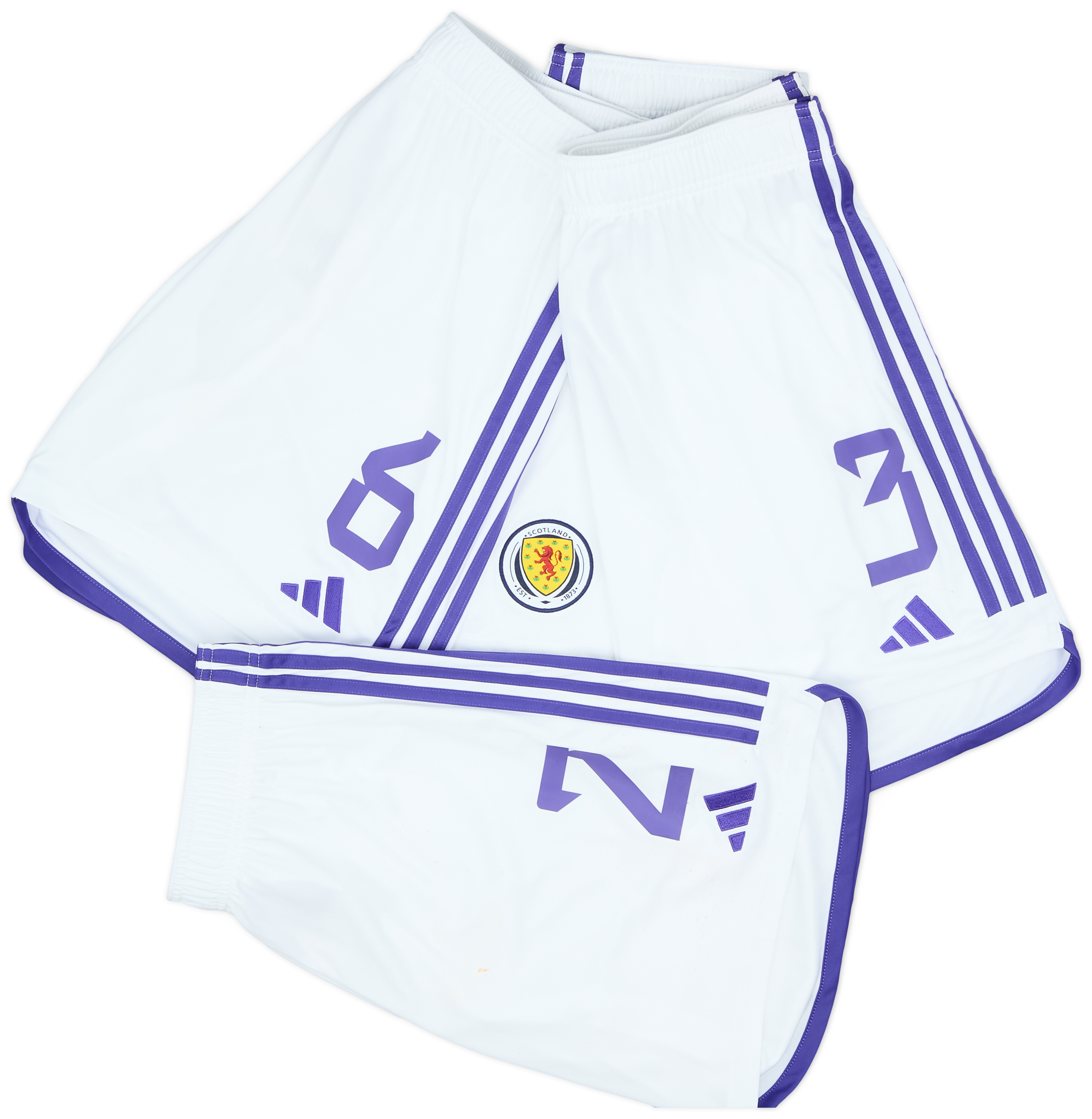 2022-23 Scotland Home Shorts # - 8/10 - (L)