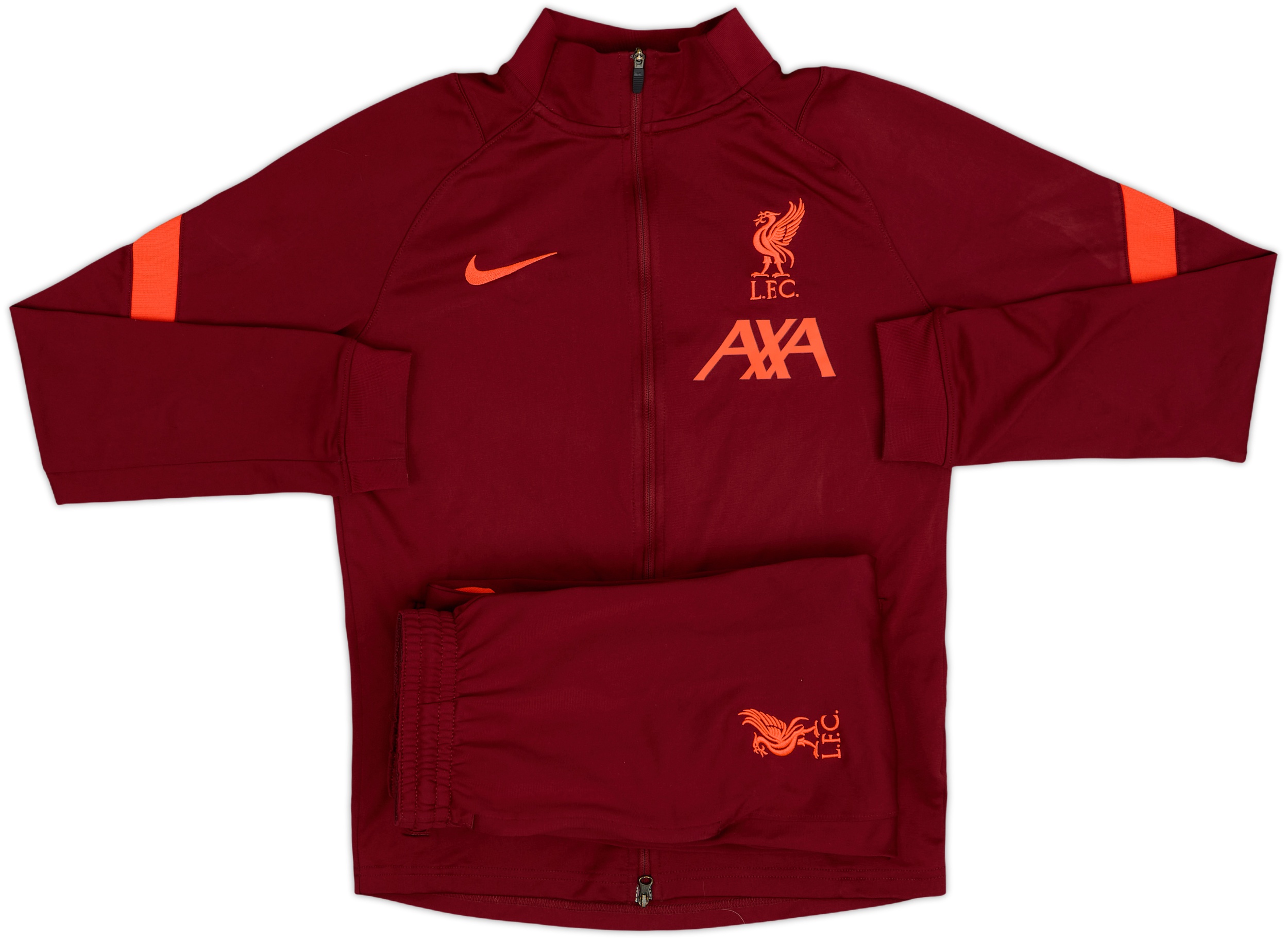 2021-22 Liverpool Nike Tracksuit - 8/10 - (L.Boys)