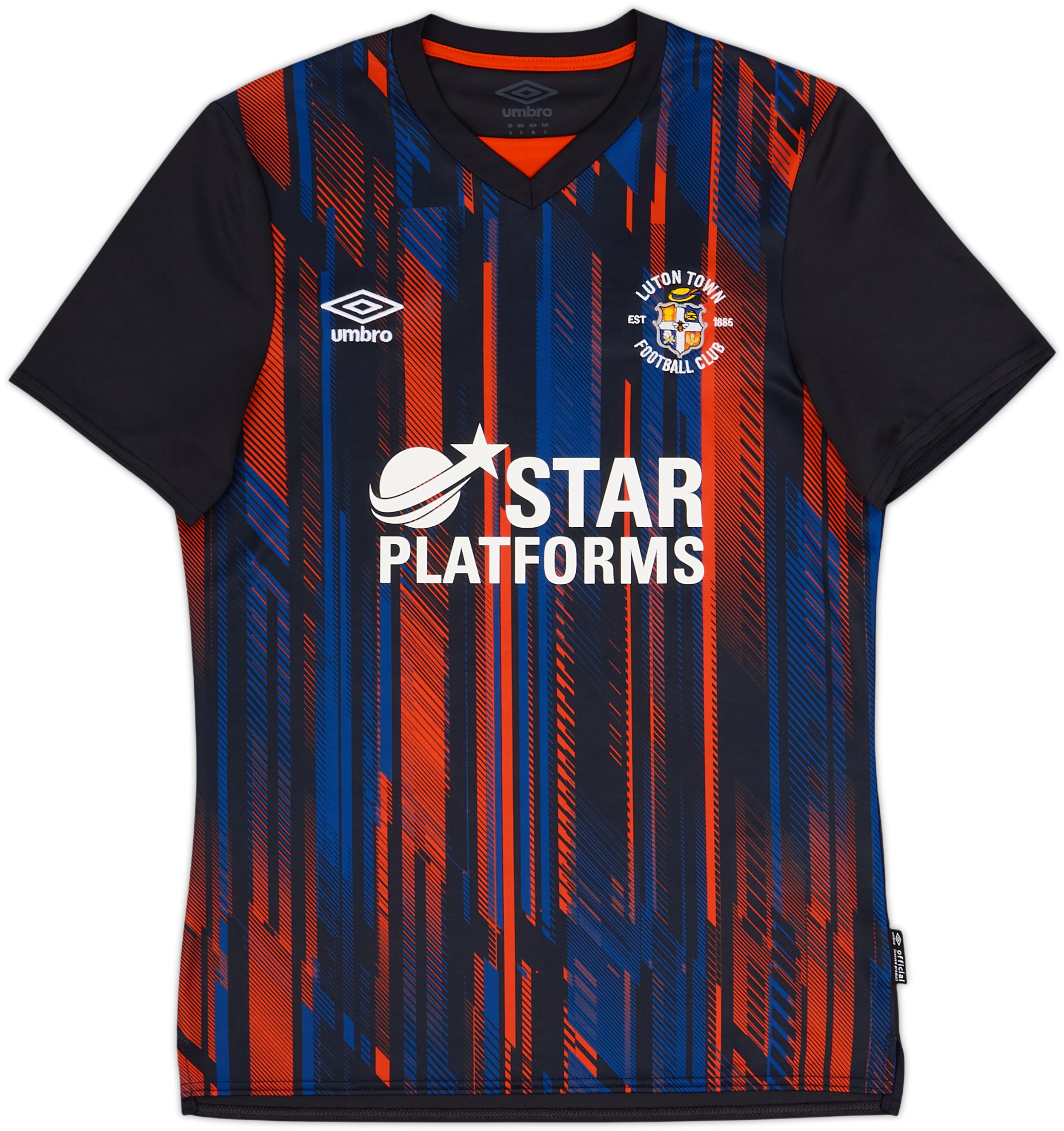 2021-22 Luton Away Shirt - 9/10 - (S)