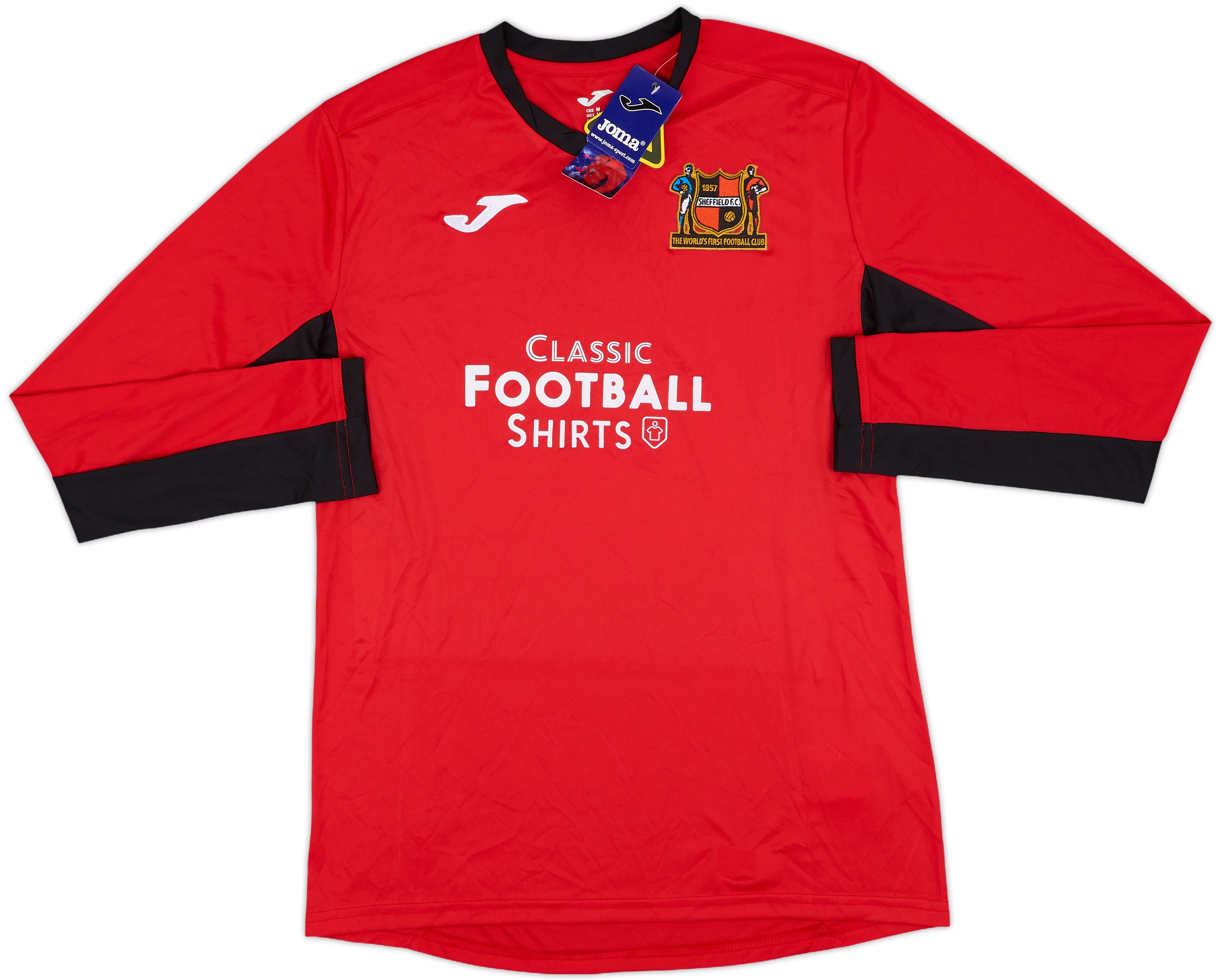 2017-18 Sheffield FC Home L/S Shirt (M)
