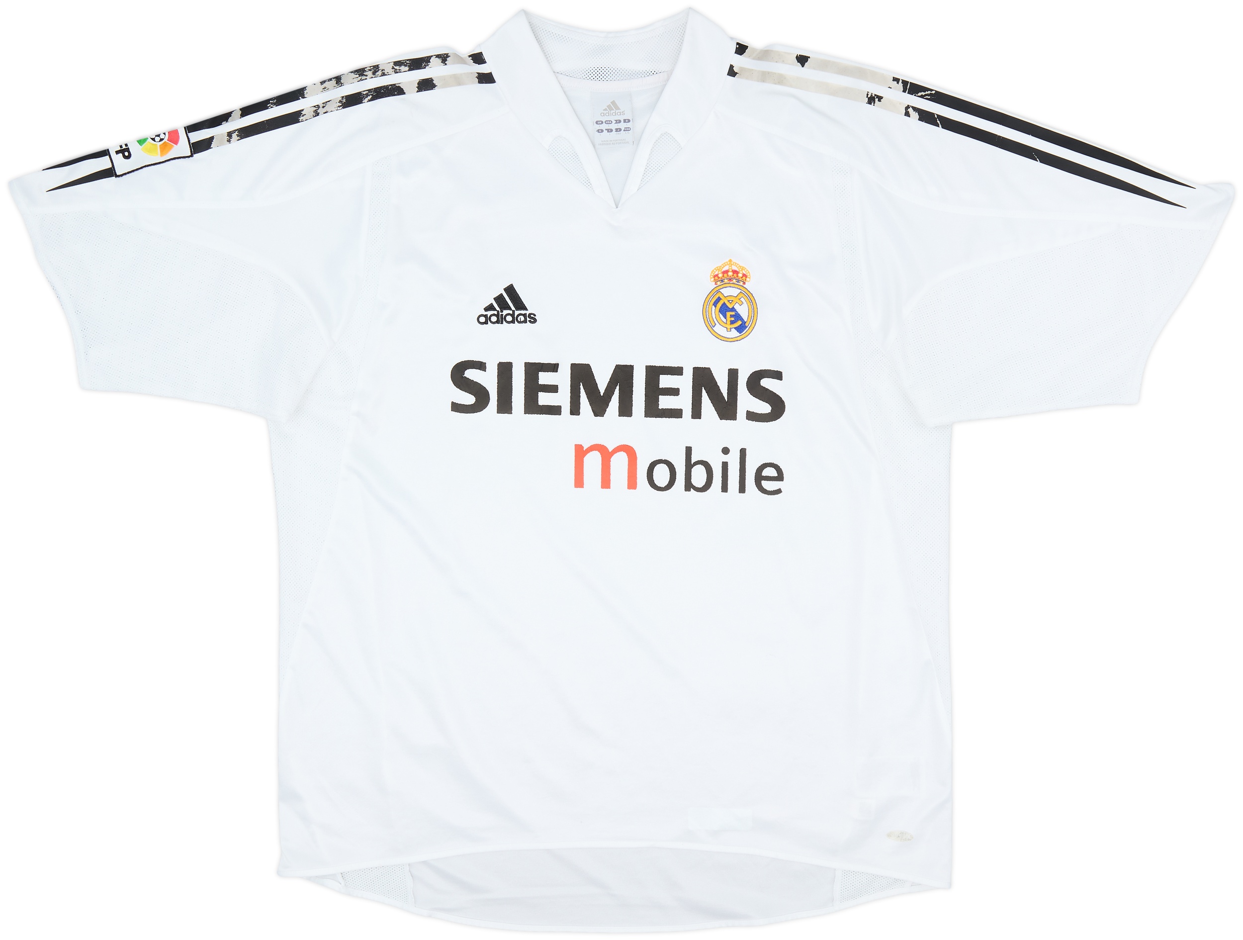 2004-05 Real Madrid Home Shirt - 4/10 - (L)