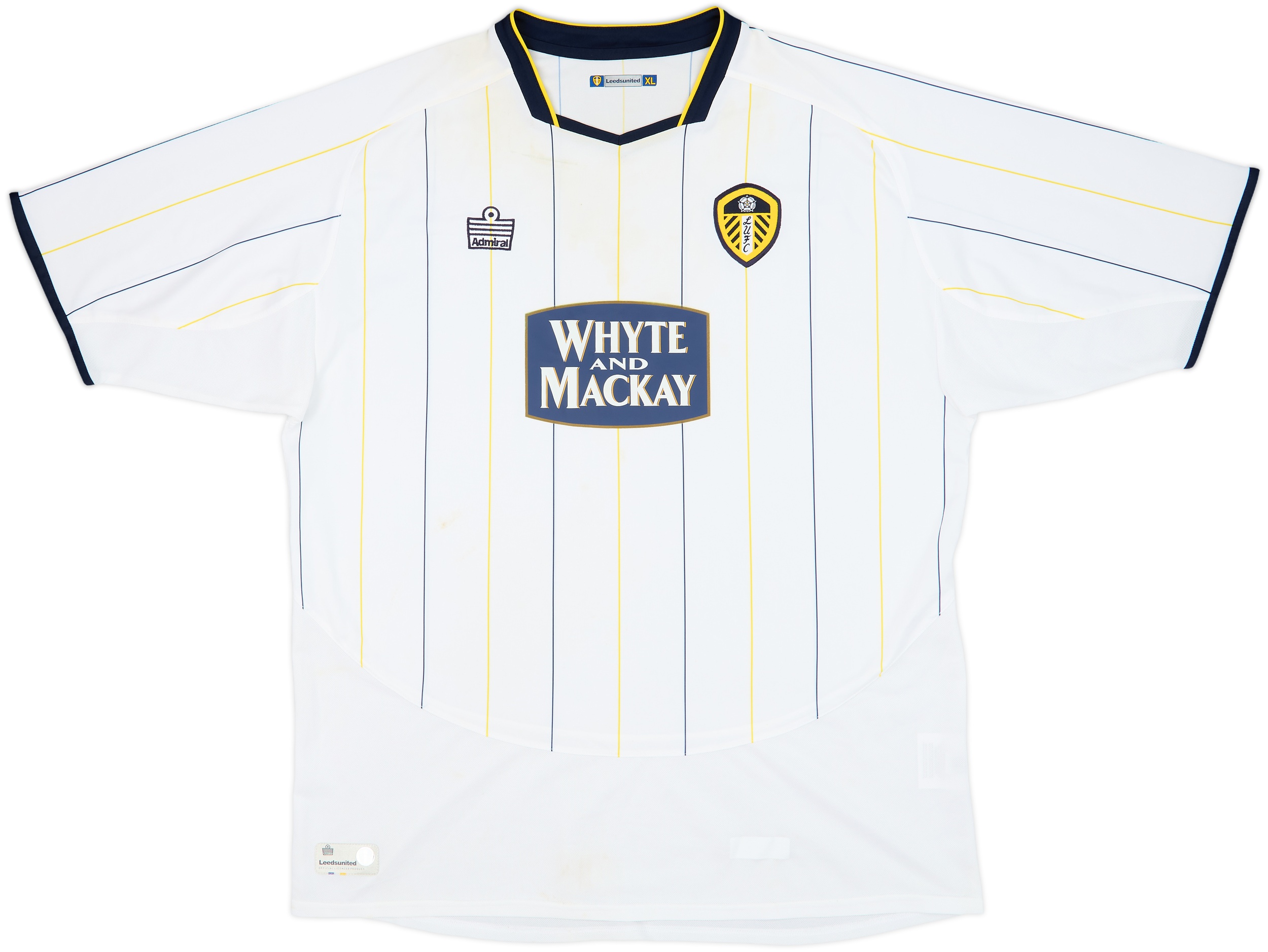 2005-06 Leeds United Home Shirt - 6/10 - (XL)