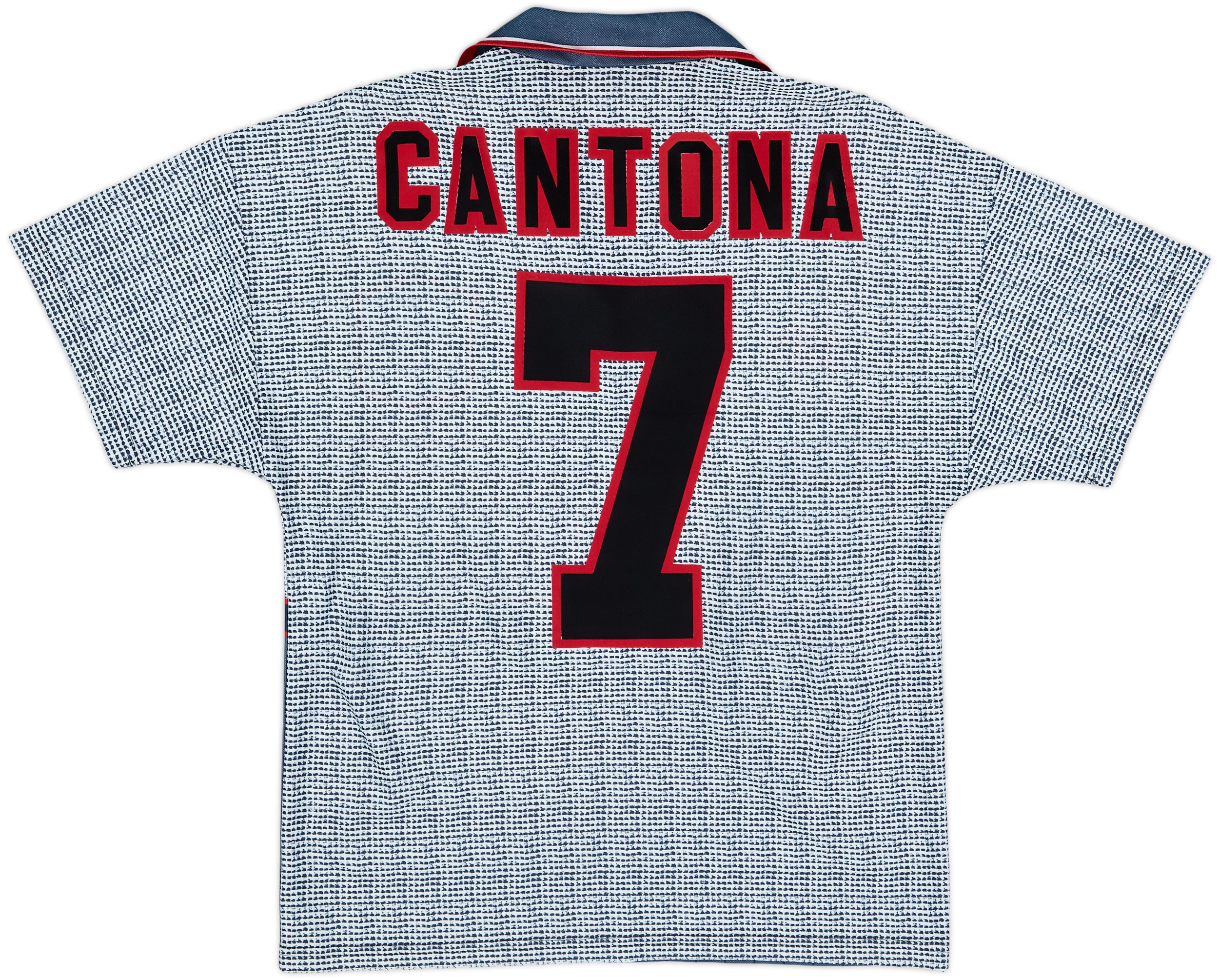 1995-96 Manchester United Away Shirt Cantona #7 - 8/10 - (Y)