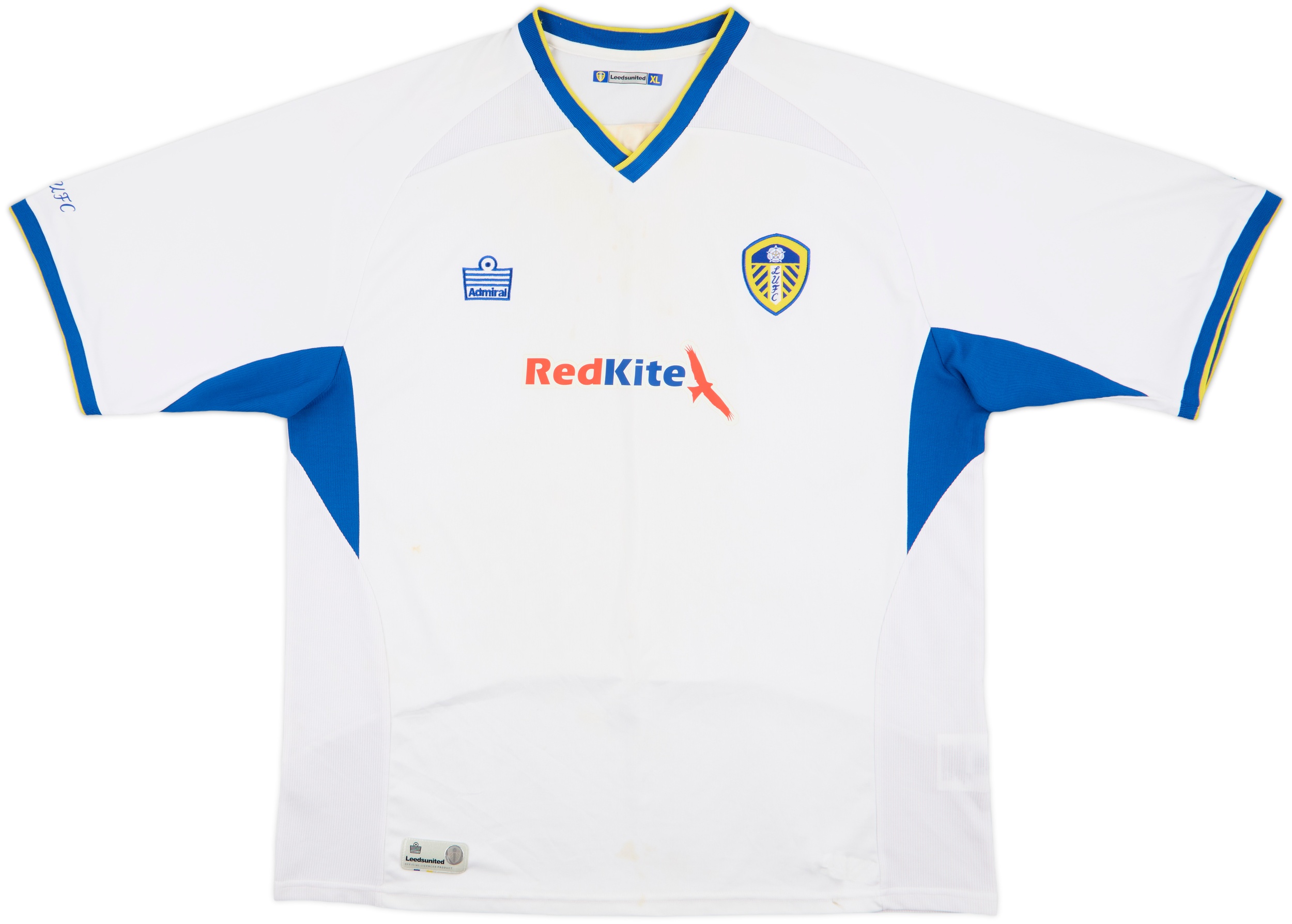 2007-08 Leeds United Home Shirt - 5/10 - (XL)