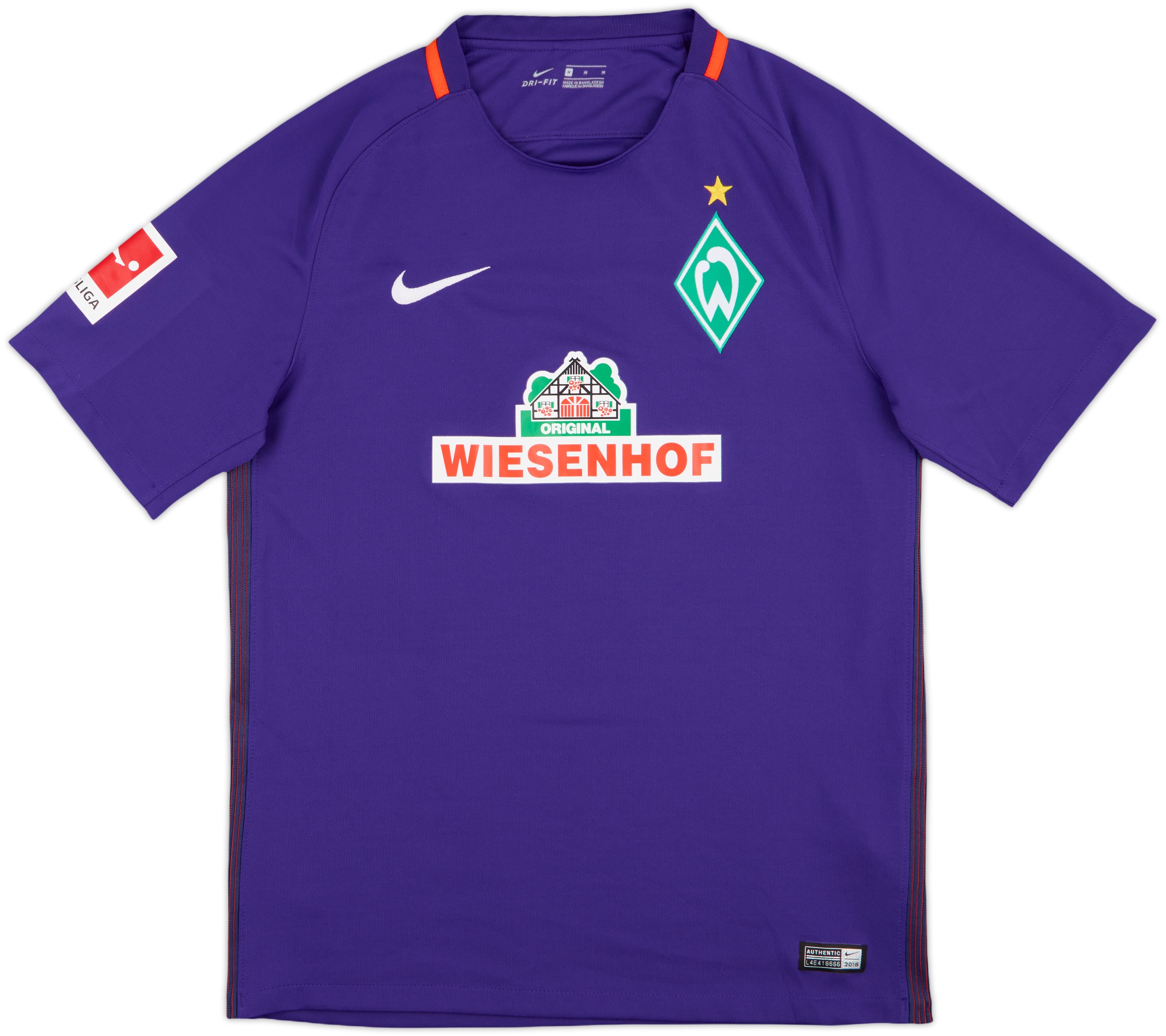 2016-17 Werder Bremen Away Shirt - 9/10 - (M)