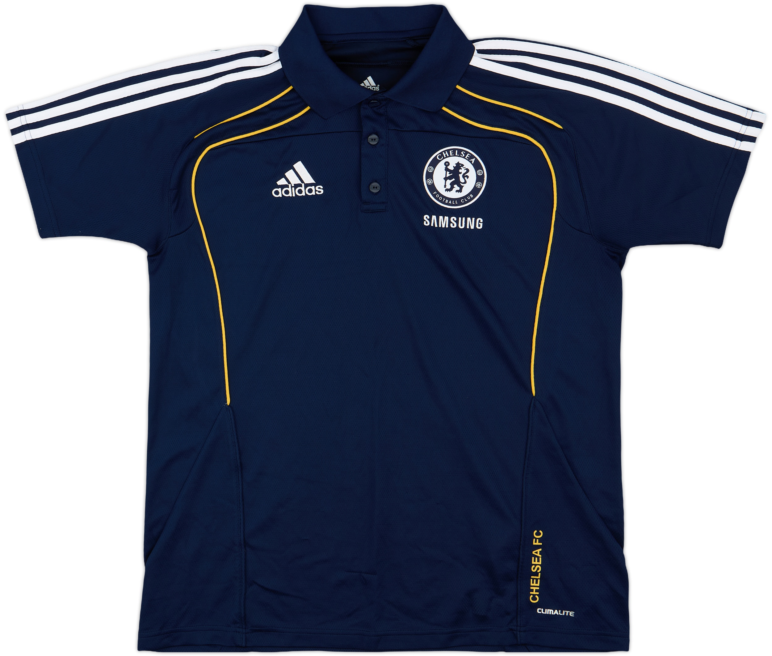 2010-11 Chelsea adidas Polo Shirt - 7/10 - (L)