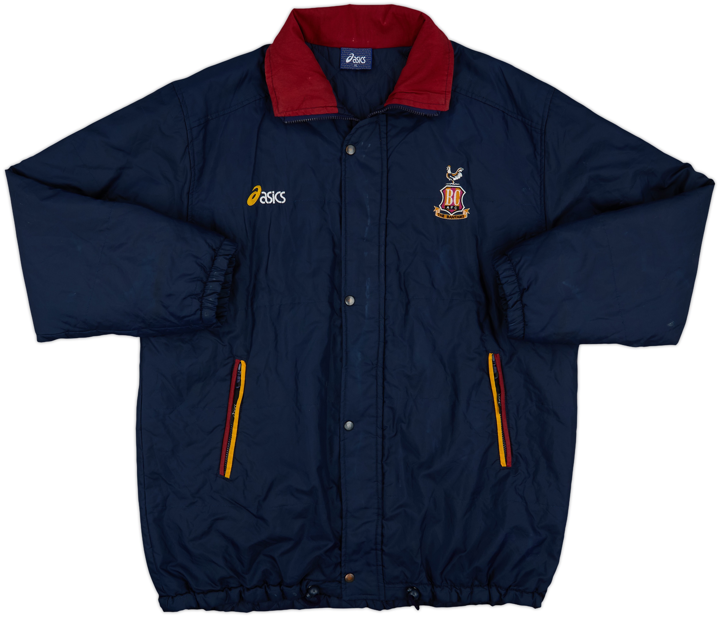1999-01 Bradford Asics Padded Bench Coat - 7/10 - (XL)