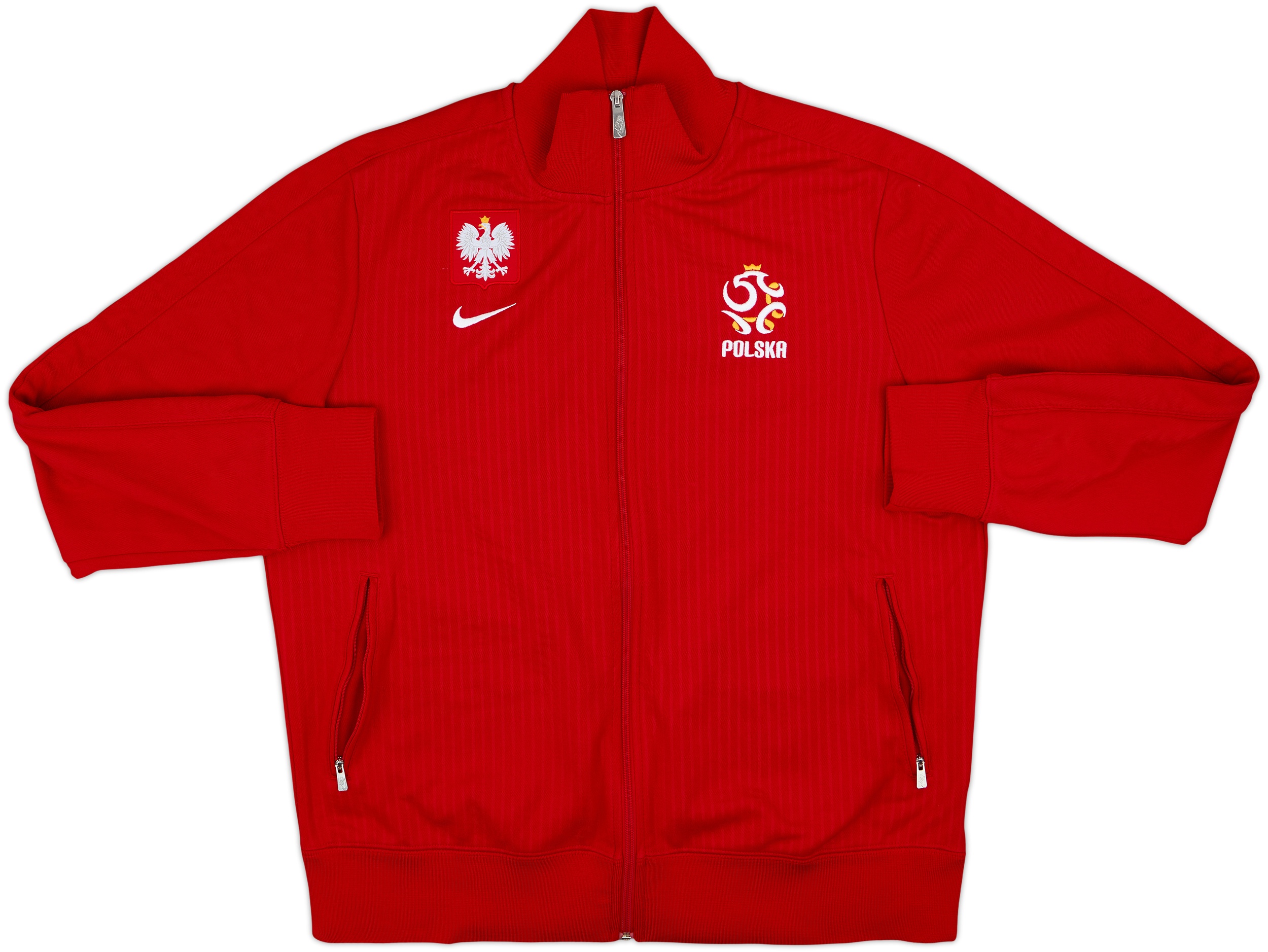 2012-13 Poland Nike Track Jacket - 8/10 - (XL)