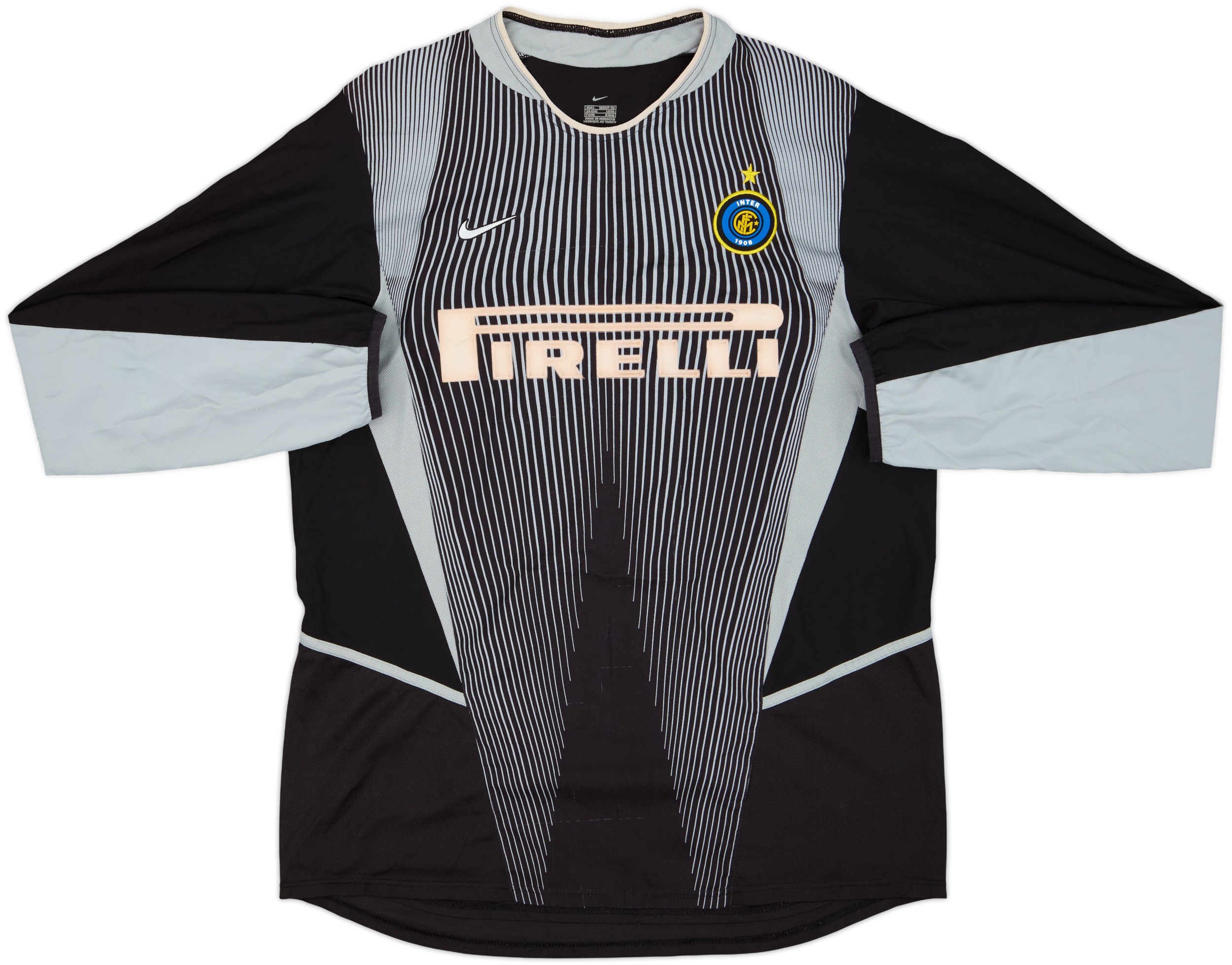 2002-03 Inter Milan GK Shirt - 6/10 - (L)