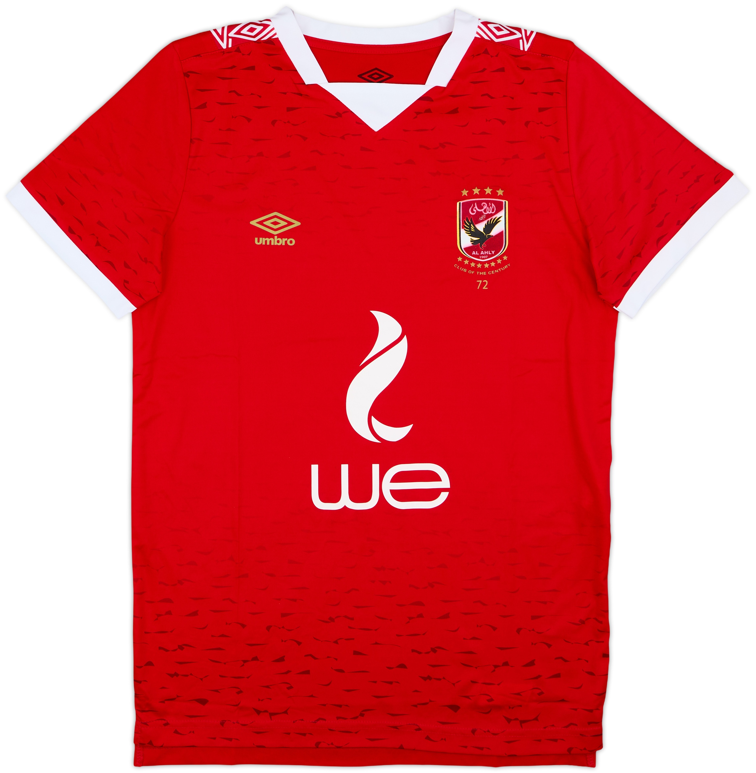 2019-20 Al Ahly Home Shirt - 9/10 - (M)