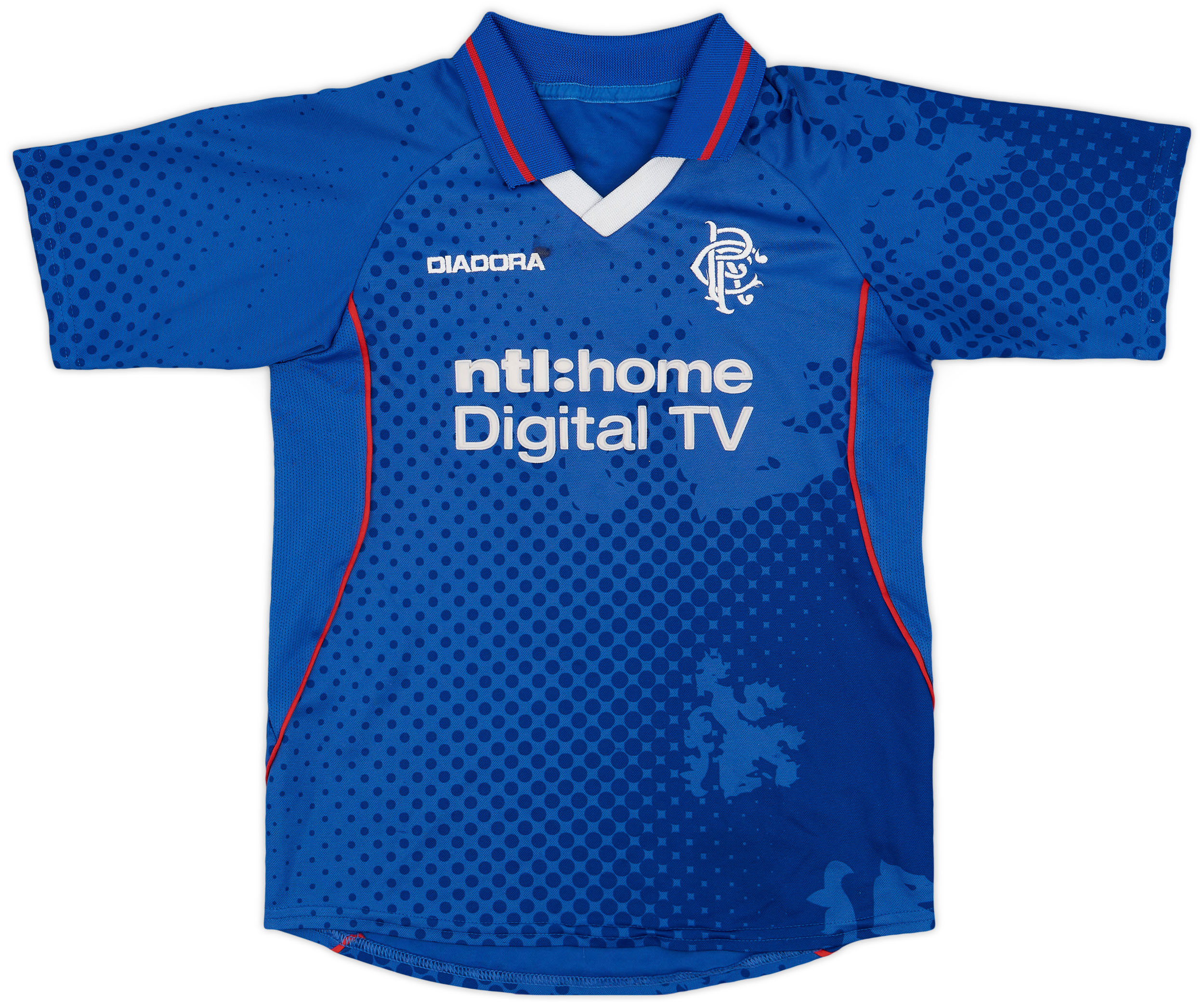 2002-03 Rangers Home Shirt - 6/10 - (S.Boys)