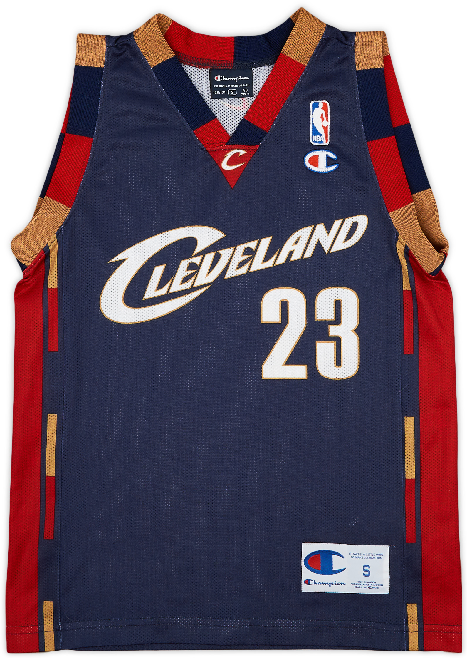 2005-10 Cleveland Cavaliers James #23 Champion Alternate Jersey - 9/10 ...