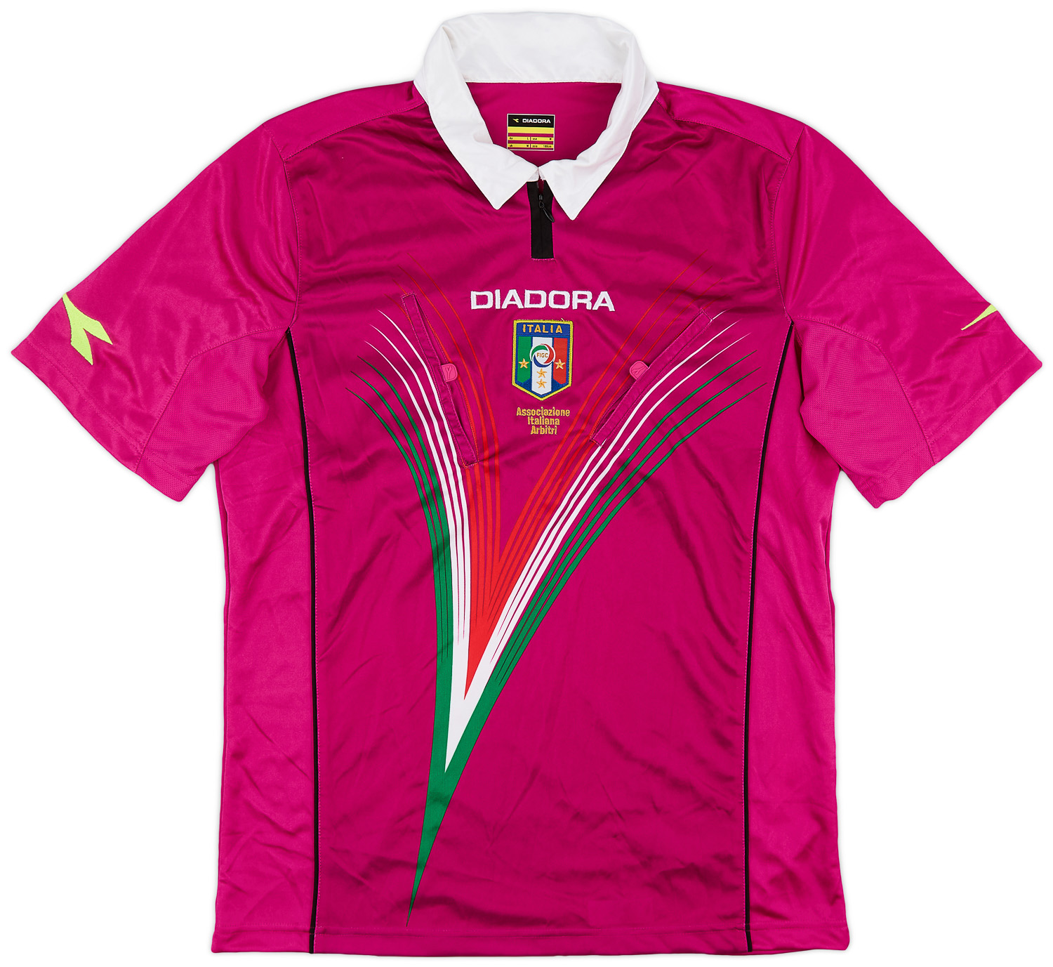 2012-13 Italy Diadora Referee Shirt - 9/10 - (M)