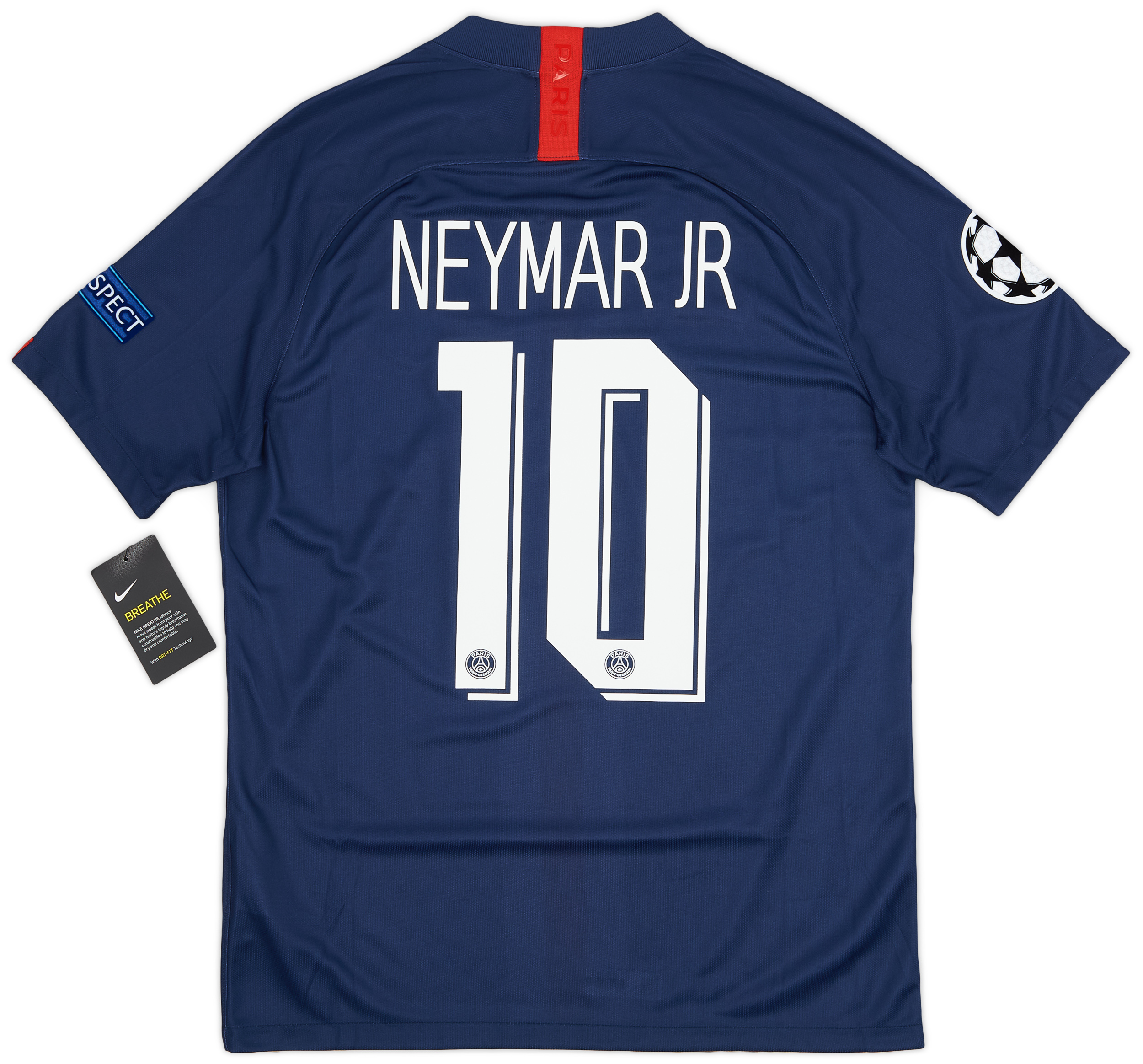 2019-20 Paris Saint-Germain Home Shirt Neymar Jr #10 (M)