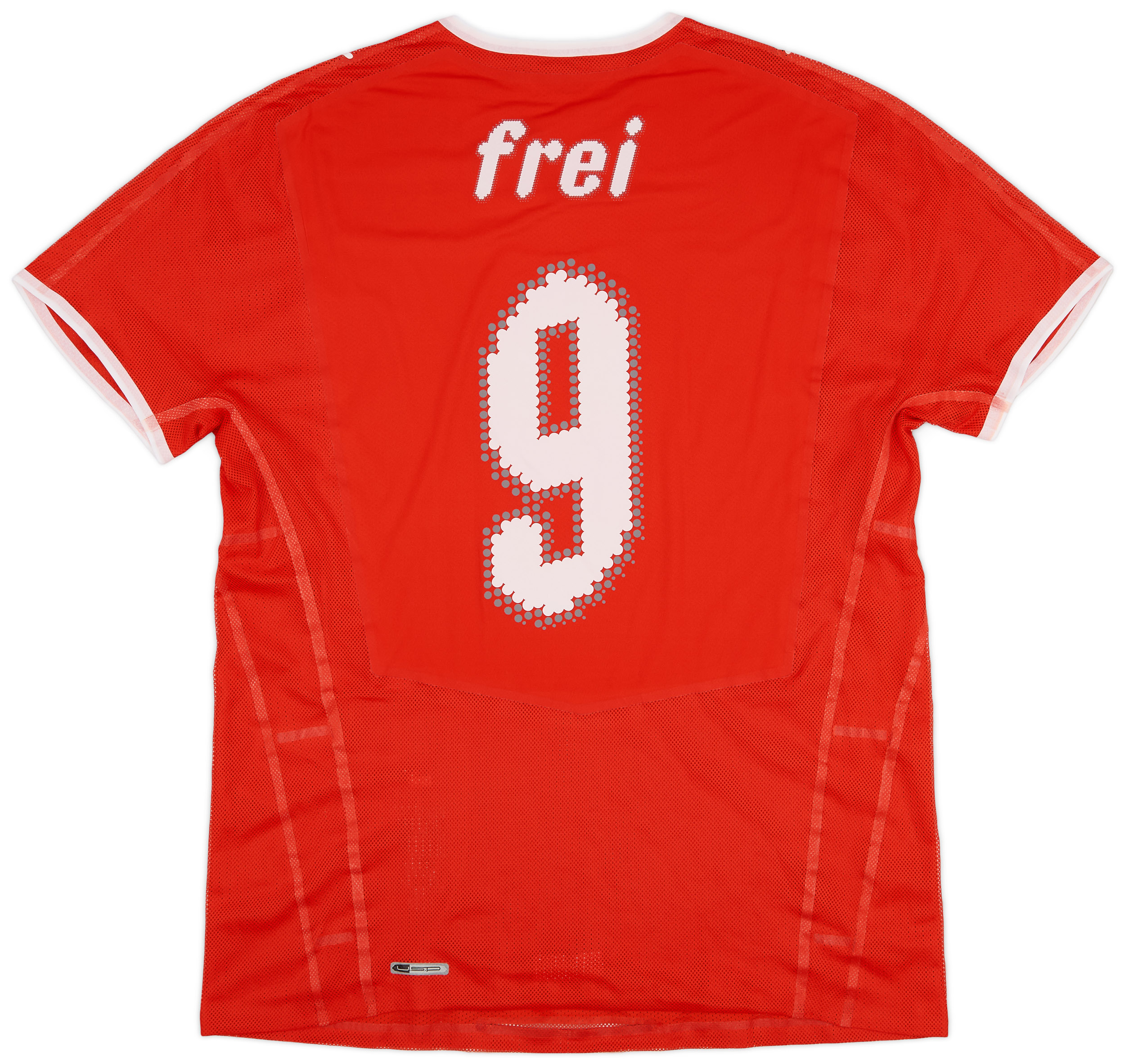 2008-10 Switzerland Player Issue Home Shirt Frei #9 - 6/10 - (XL)