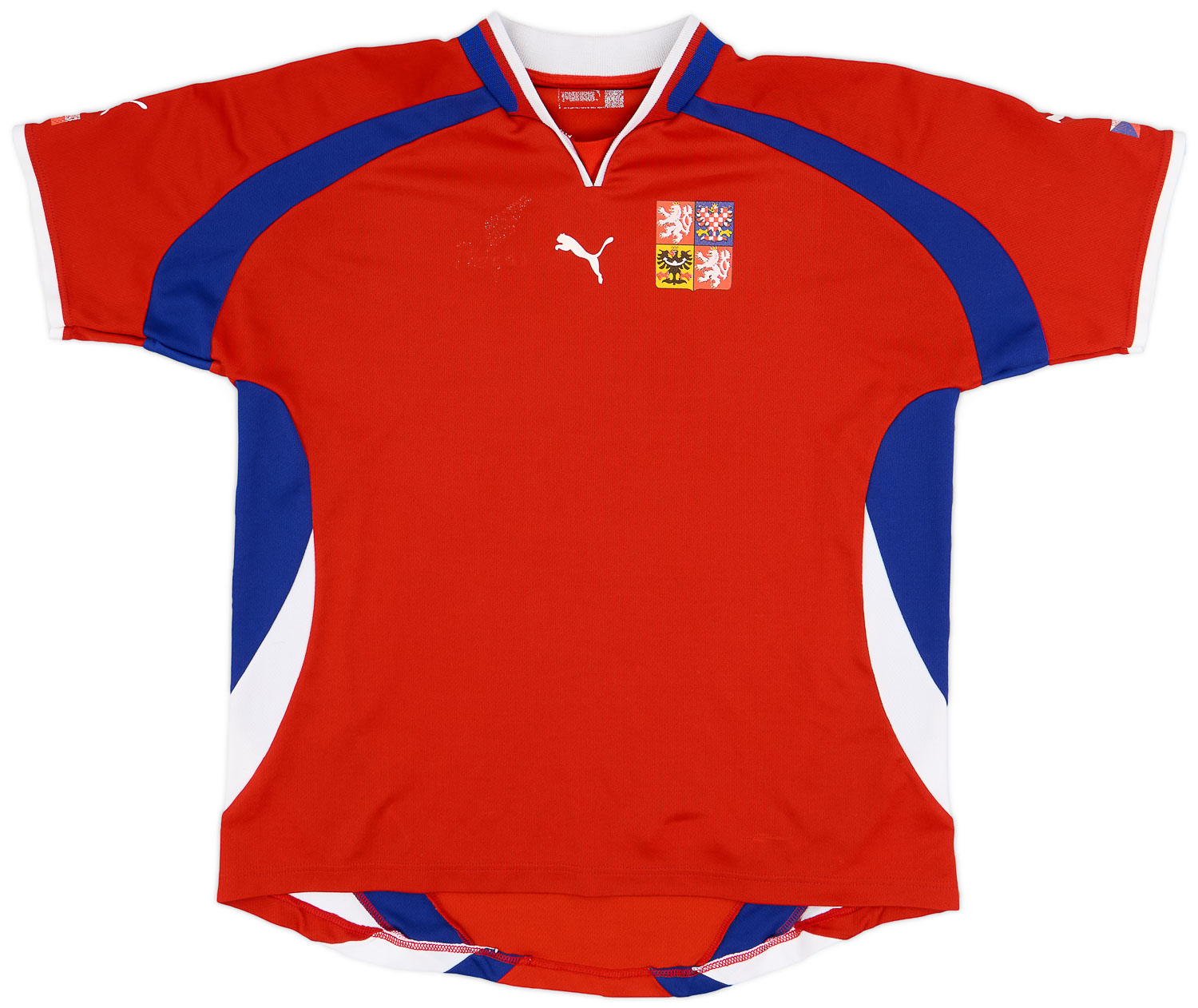 2000-02 Czech Republic Basic Home Shirt - 6/10 - (L)