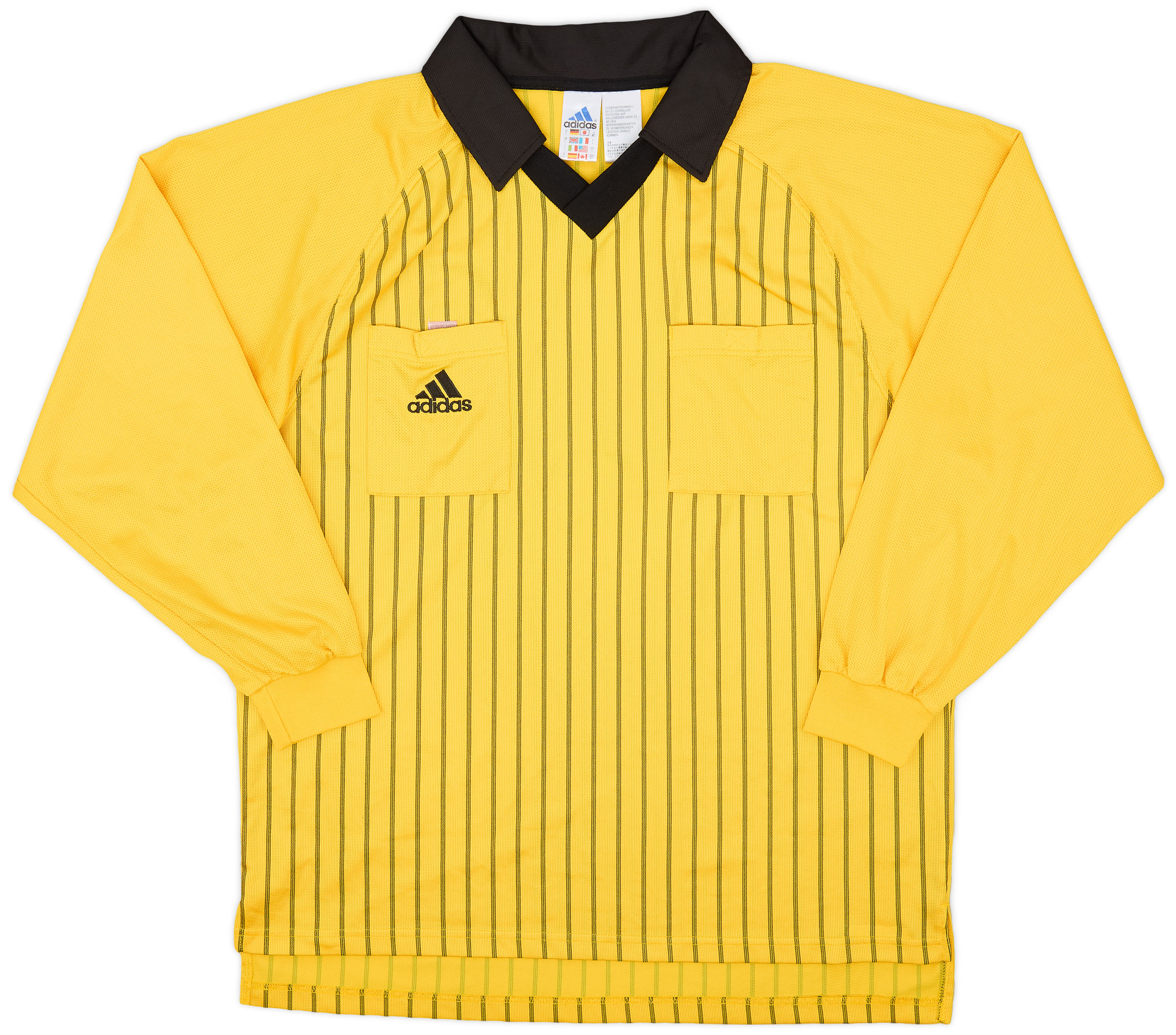1999-00 adidas Referee Template L/S Shirt - 9/10 - (L)