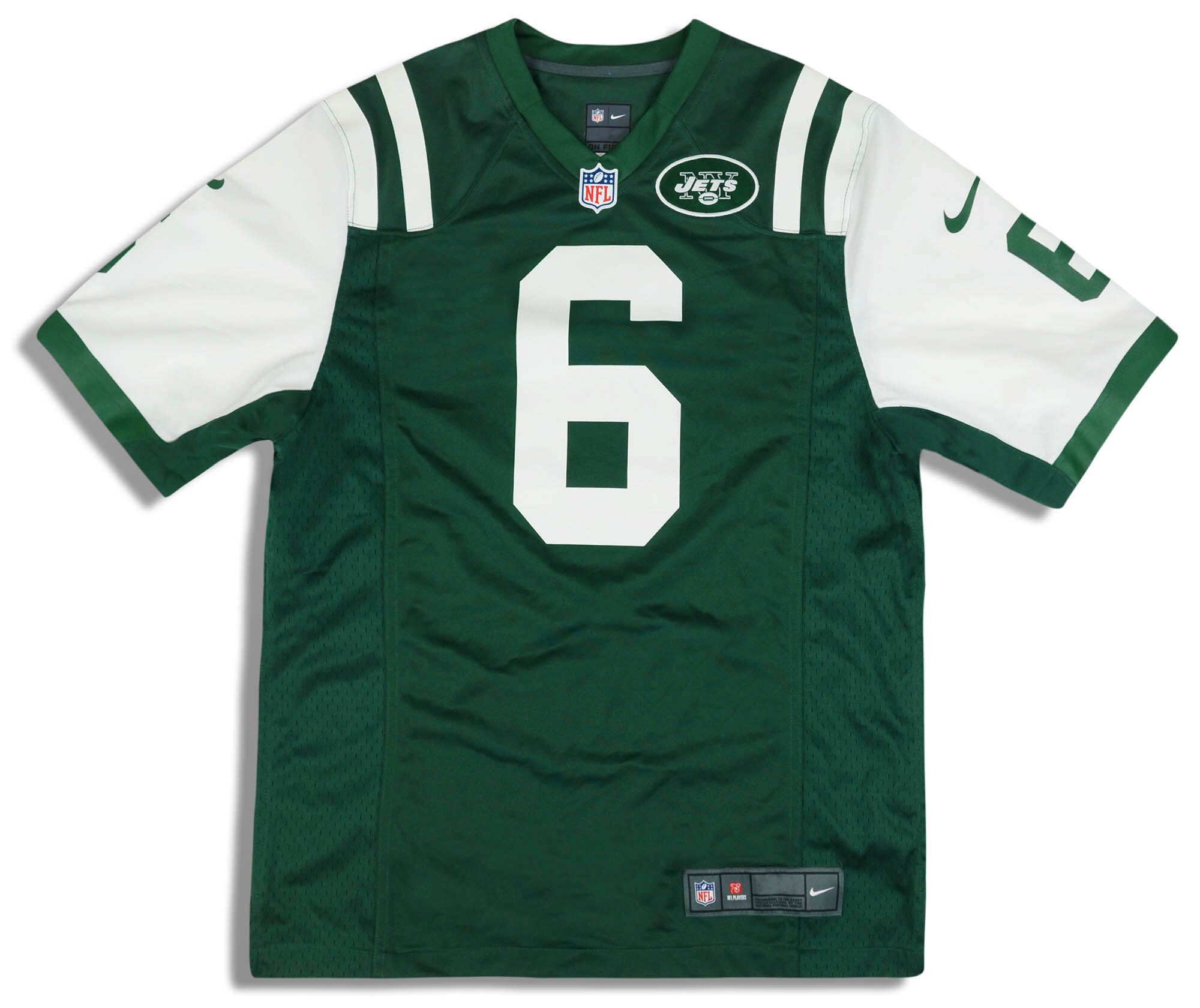 2012-13 New York Jets Sanchez #6 Nike Game Jersey (Home) L