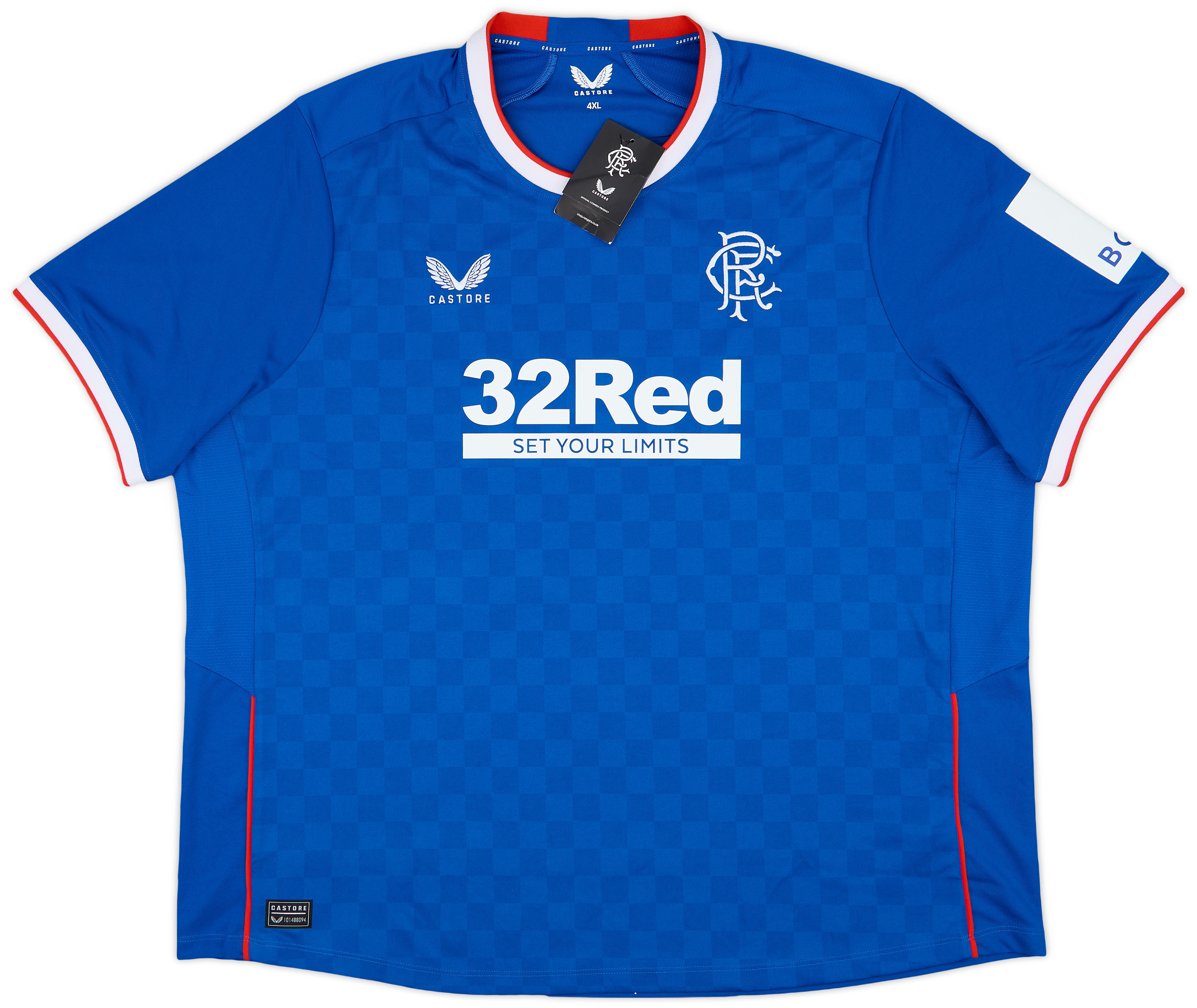 2022-23 Rangers Home Shirt (4XL)