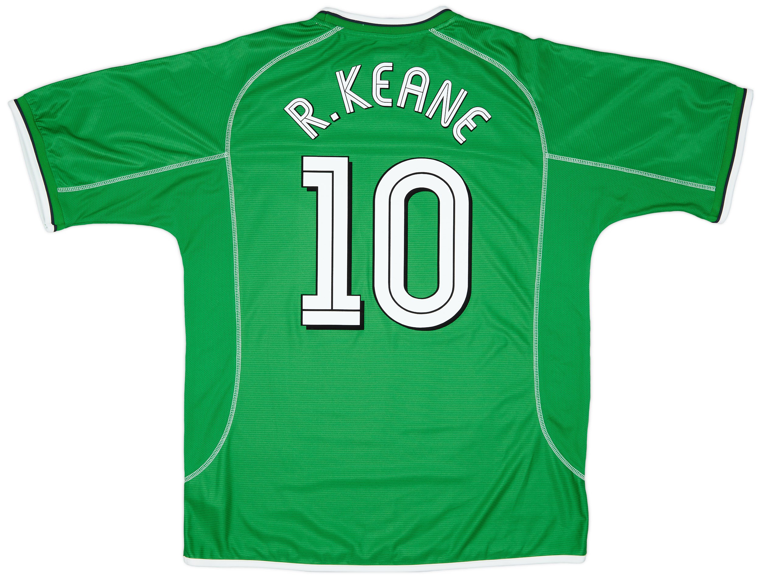 2001-03 Ireland Home Shirt R. Keane #10