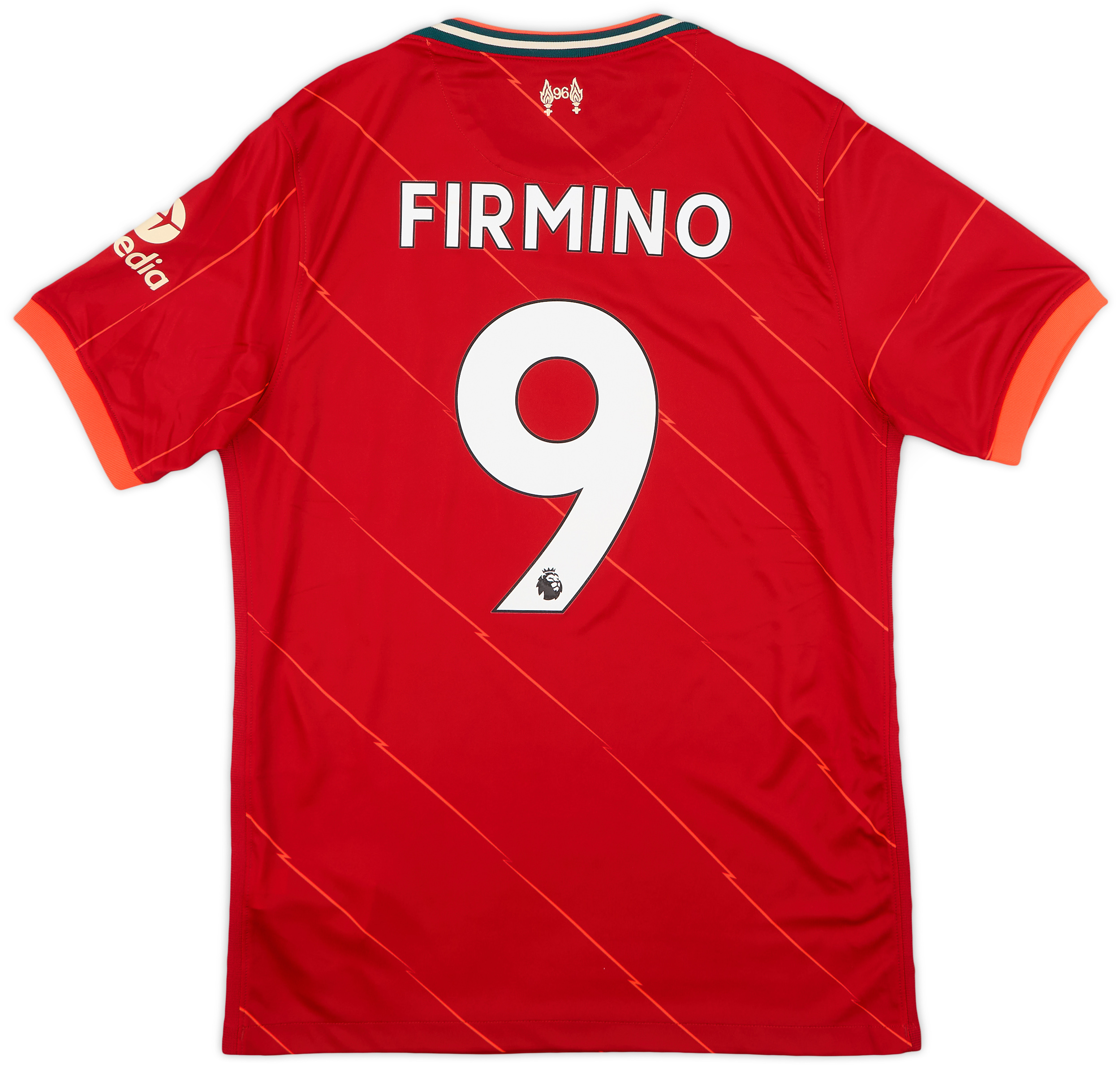 2021-22 Liverpool Home Shirt Firmino #9 - 10/10 - (M)