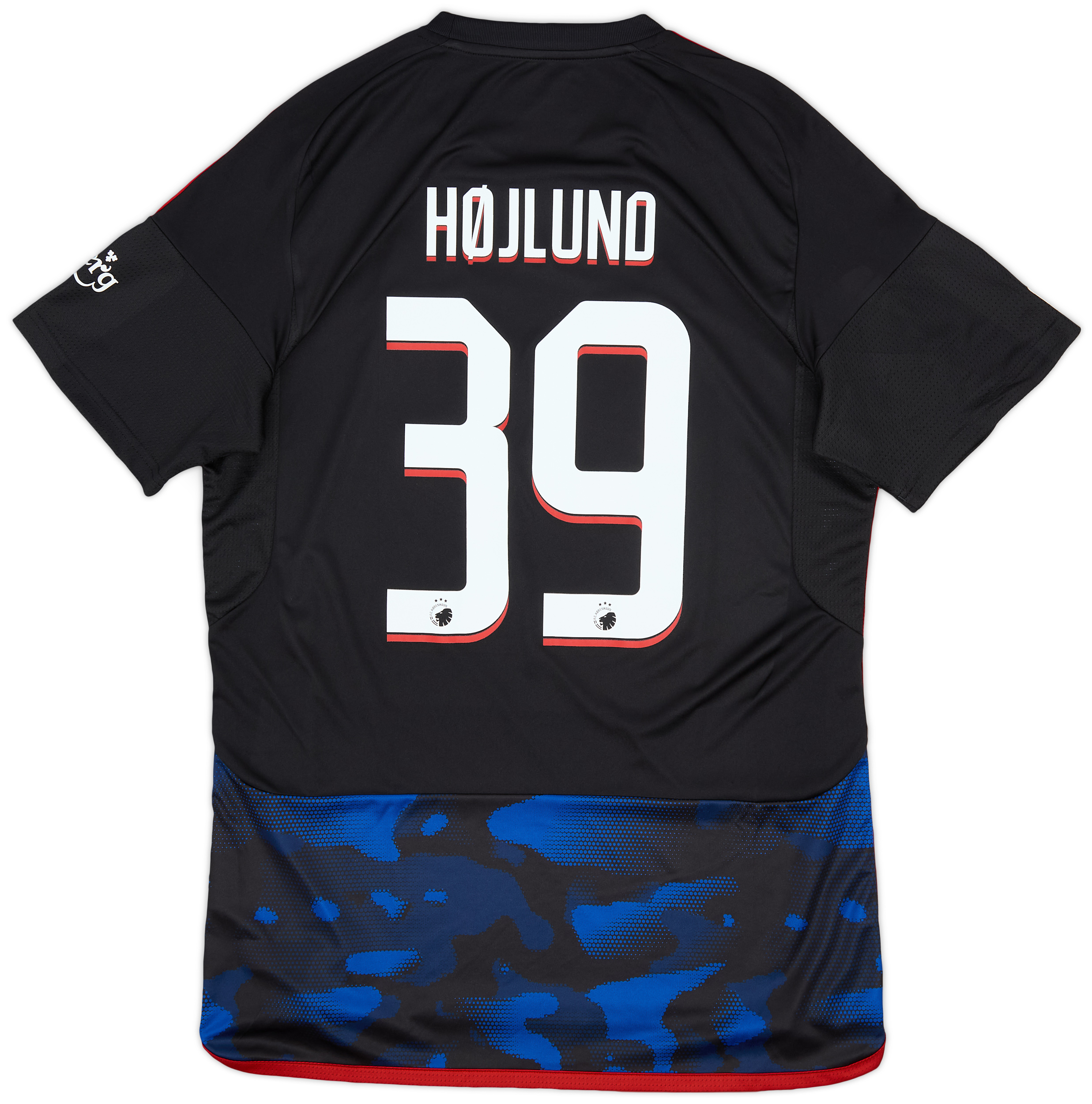 2023-24 Copenhagen Champions League Match Issue Away Shirt Hojlund #39