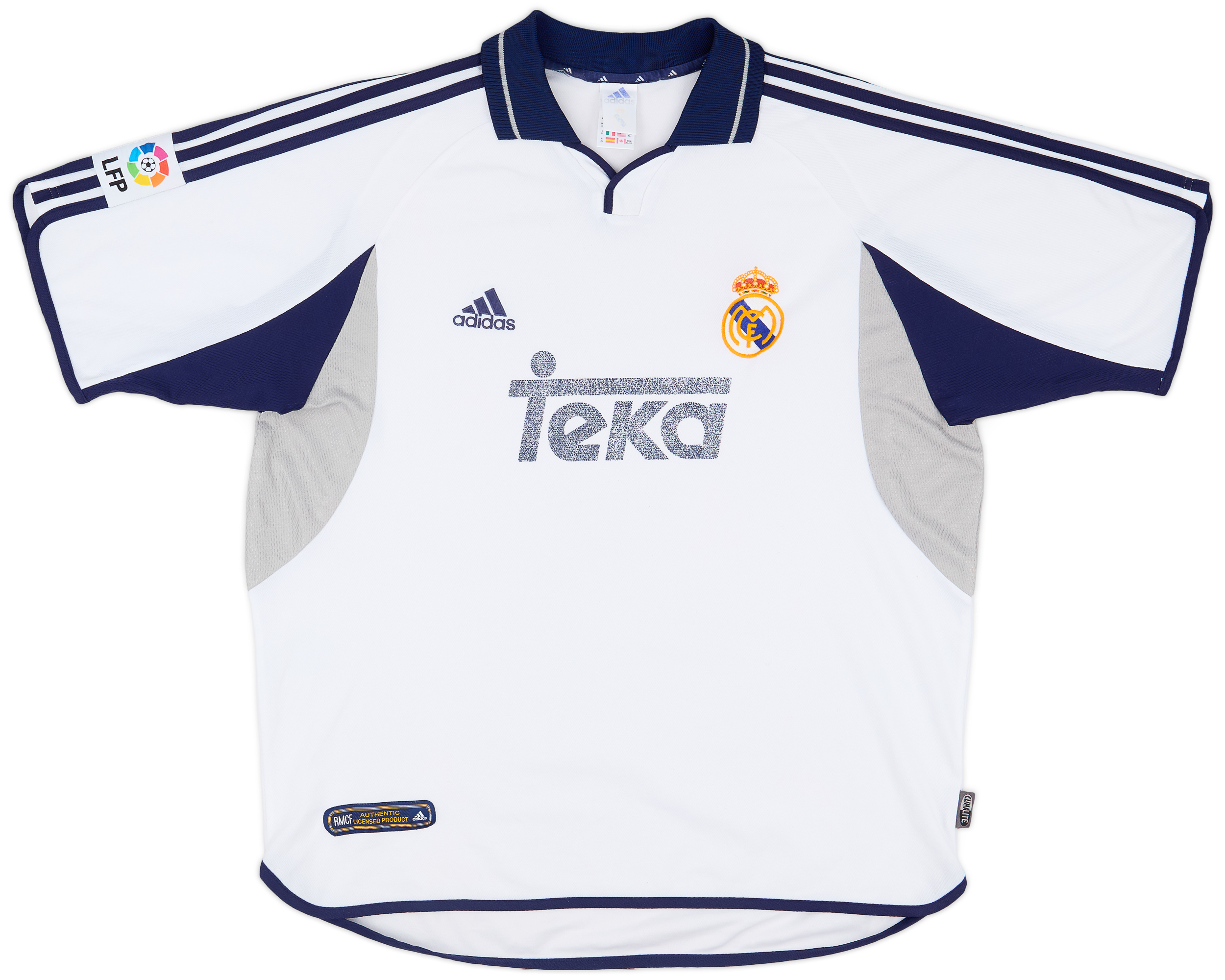 2000-01 Real Madrid Home Shirt - 5/10 - (XL)