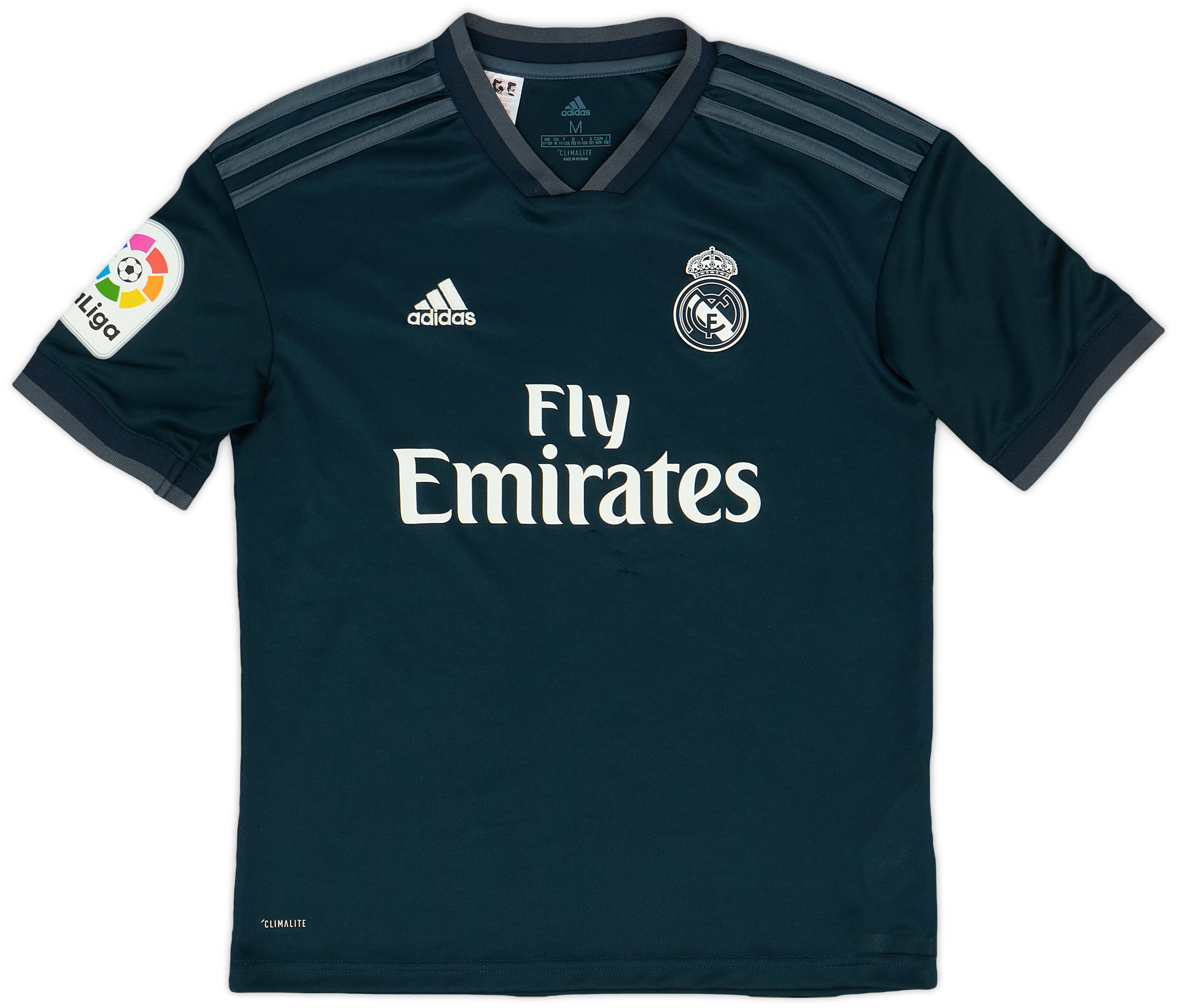 2018-19 Real Madrid Away Shirt - 8/10 - (M.Boys)