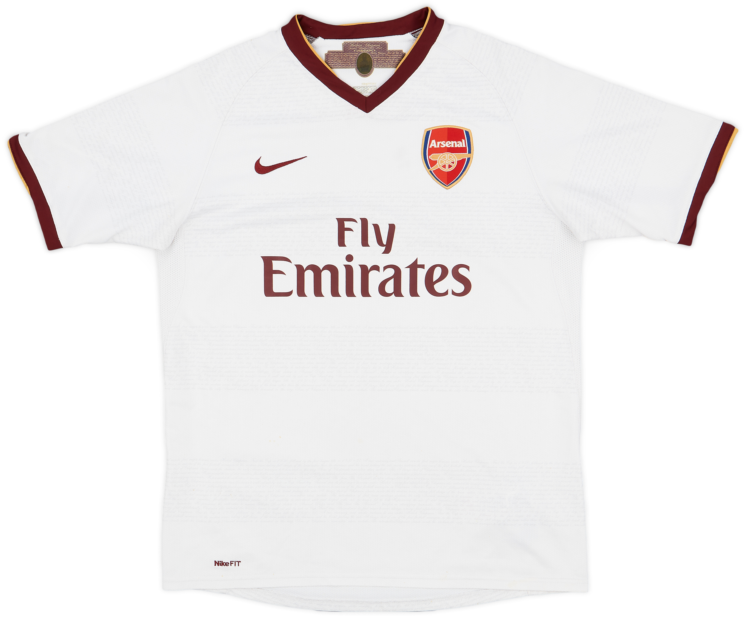 2007-08 Arsenal Away Shirt - 8/10 - (XL.Boys)