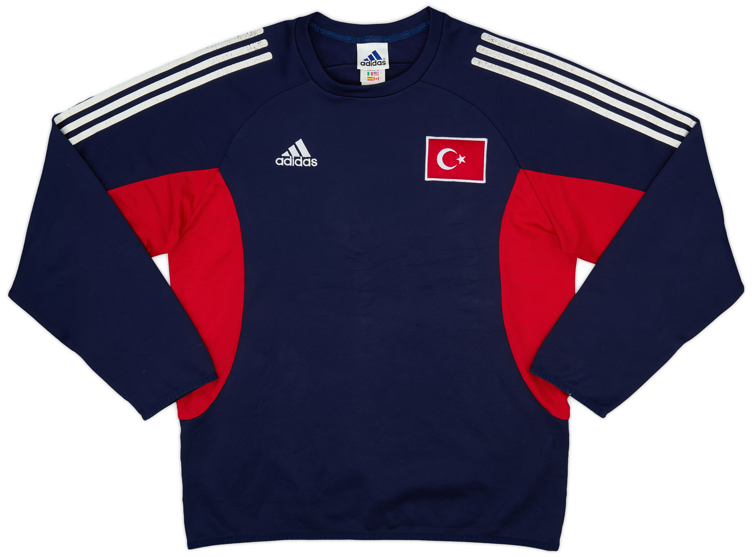 2002 Turkey adidas Sweat Top - 6/10 - (M)