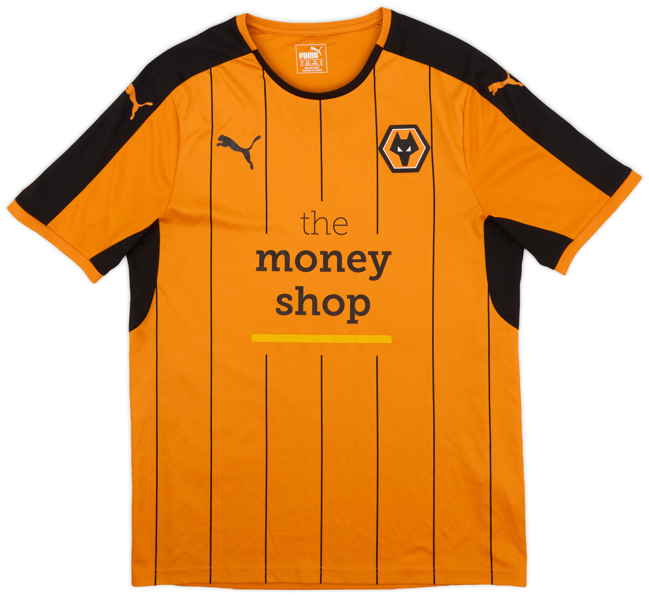 2016-17 Wolves Home Shirt - 7/10 - (M)