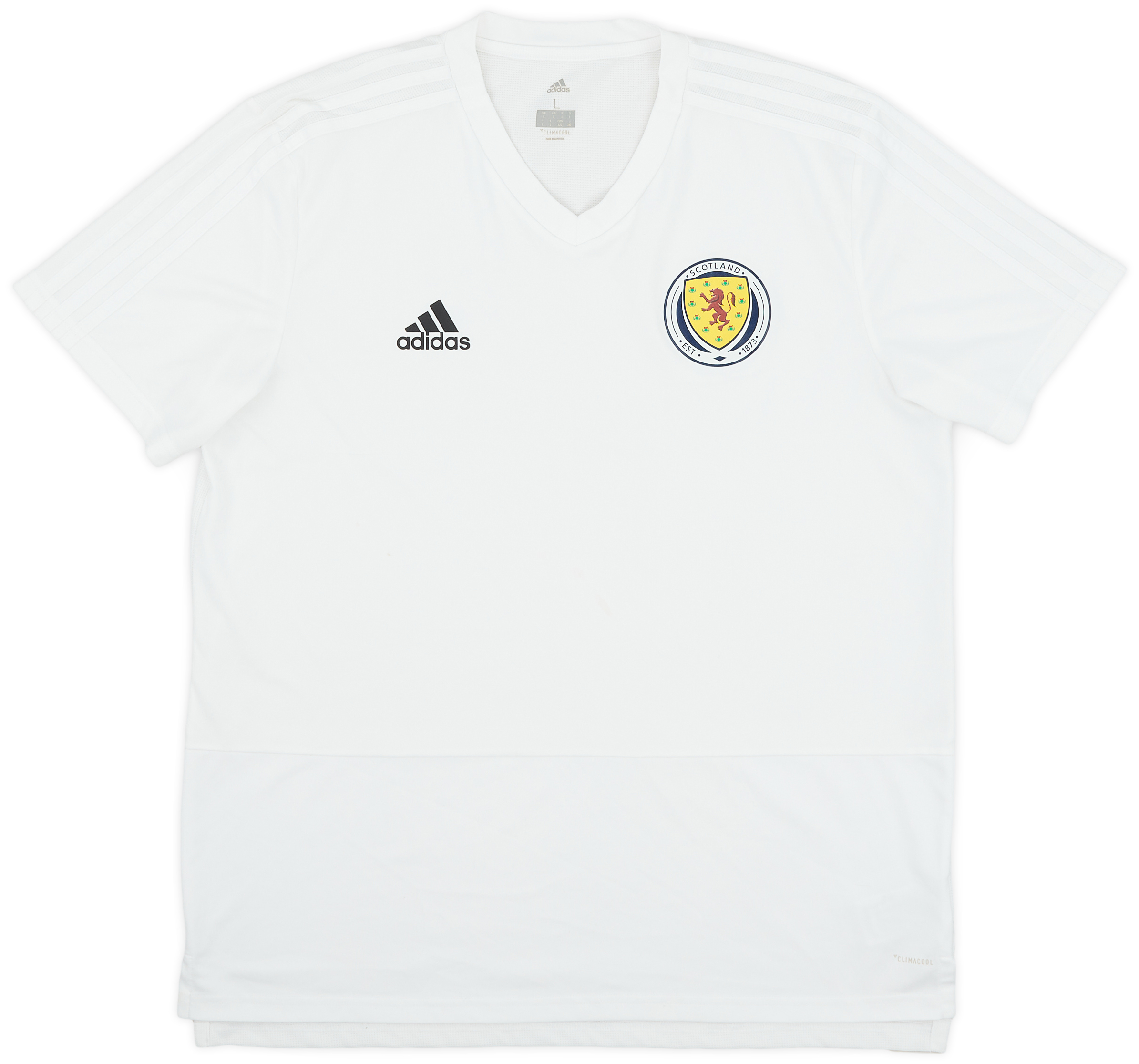 2018-19 Scotland adidas Training Shirt - 7/10 - (L)