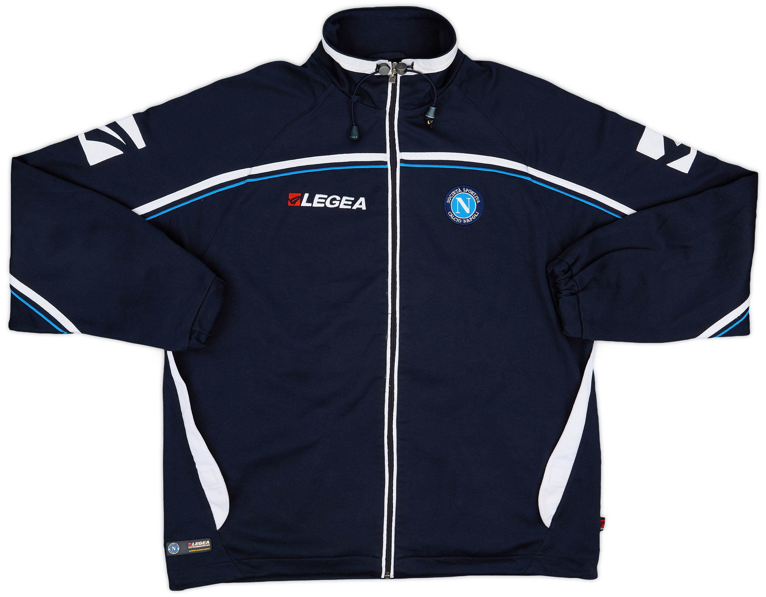 2003-04 Napoli Legea Track Jacket - 9/10 - (M)