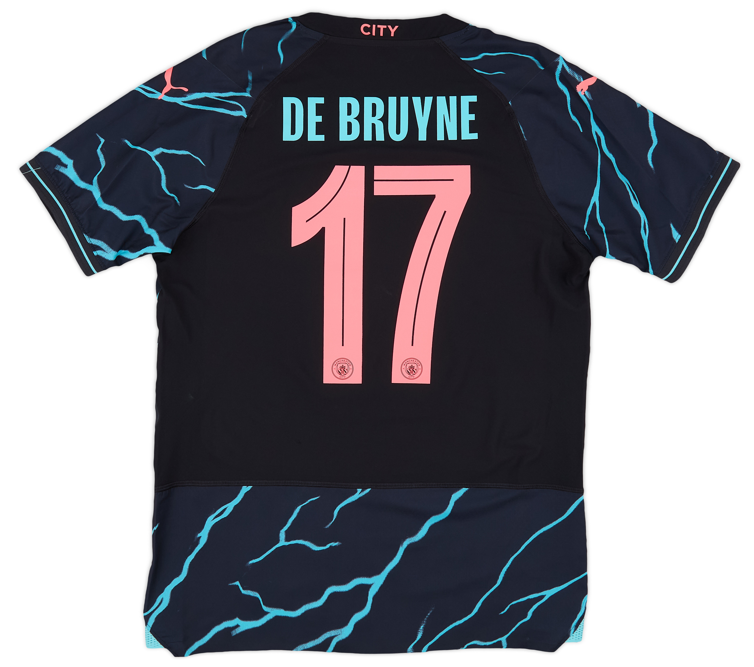 2023-24 Manchester City Authentic Third Shirt De Bruyne #17 (S) 2023-24 Manchester City Authentic Third Shirt De Bruyne #17 (S)