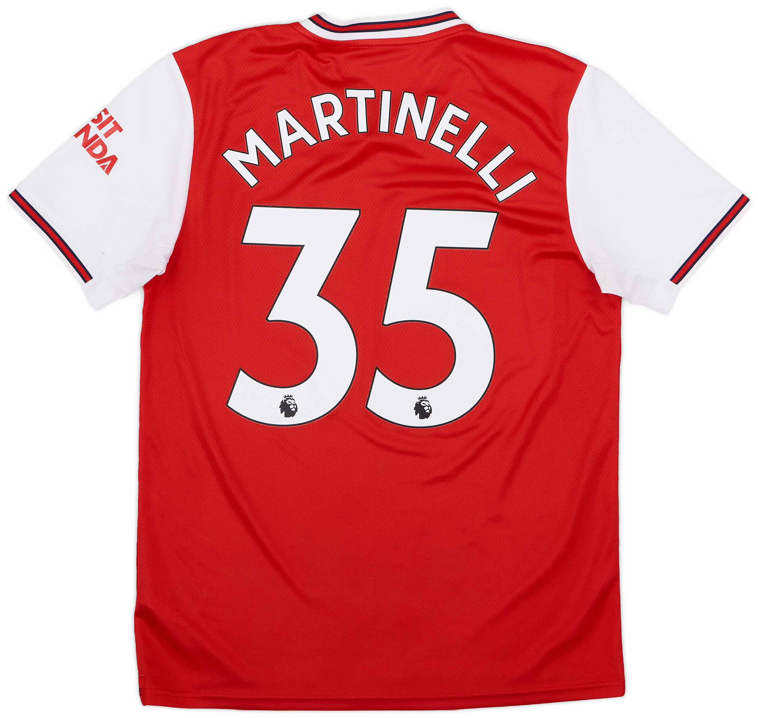 2019-20 Arsenal Home Shirt Martinelli #35 - 8/10 - (M)