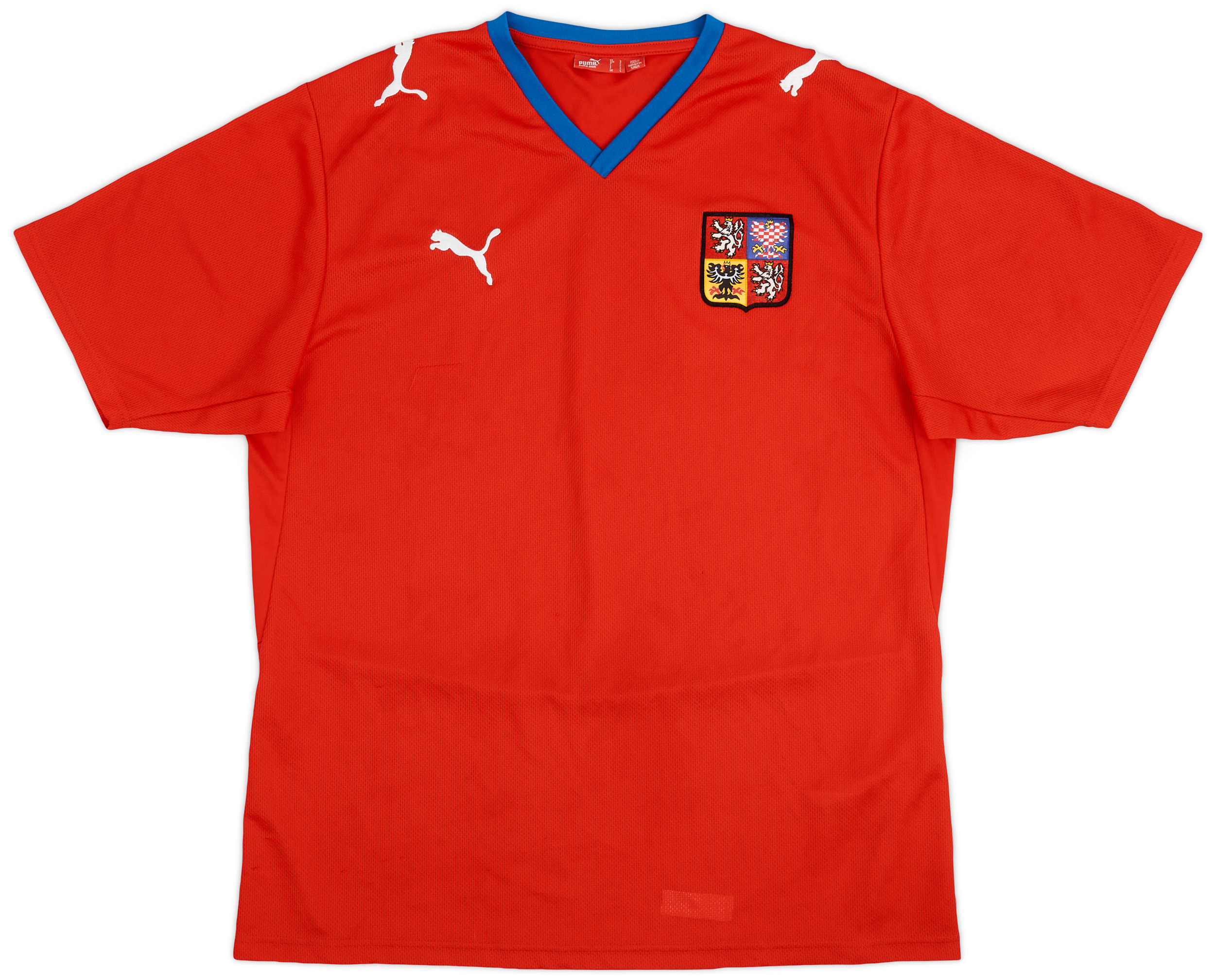 2008-09 Czech Republic Basic Home Shirt - 9/10 - (L)