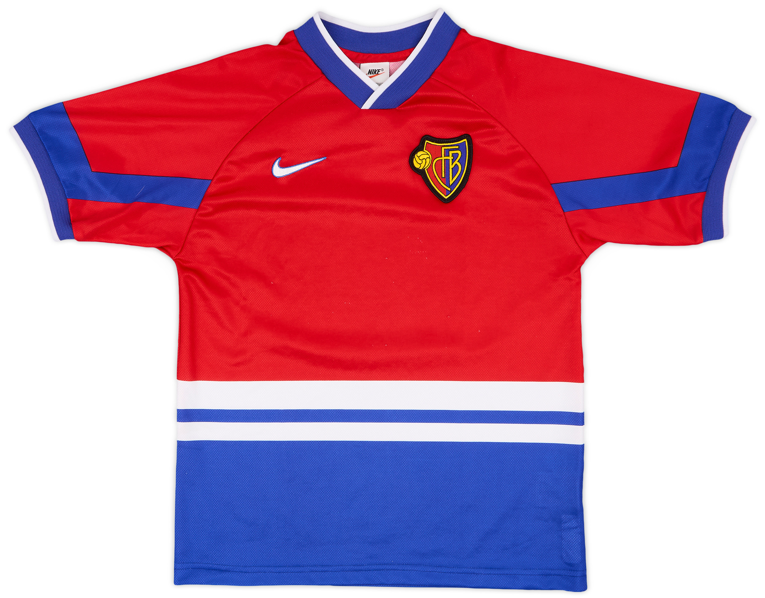 1997-98 FC Basel Home Shirt - 8/10 - (XS)