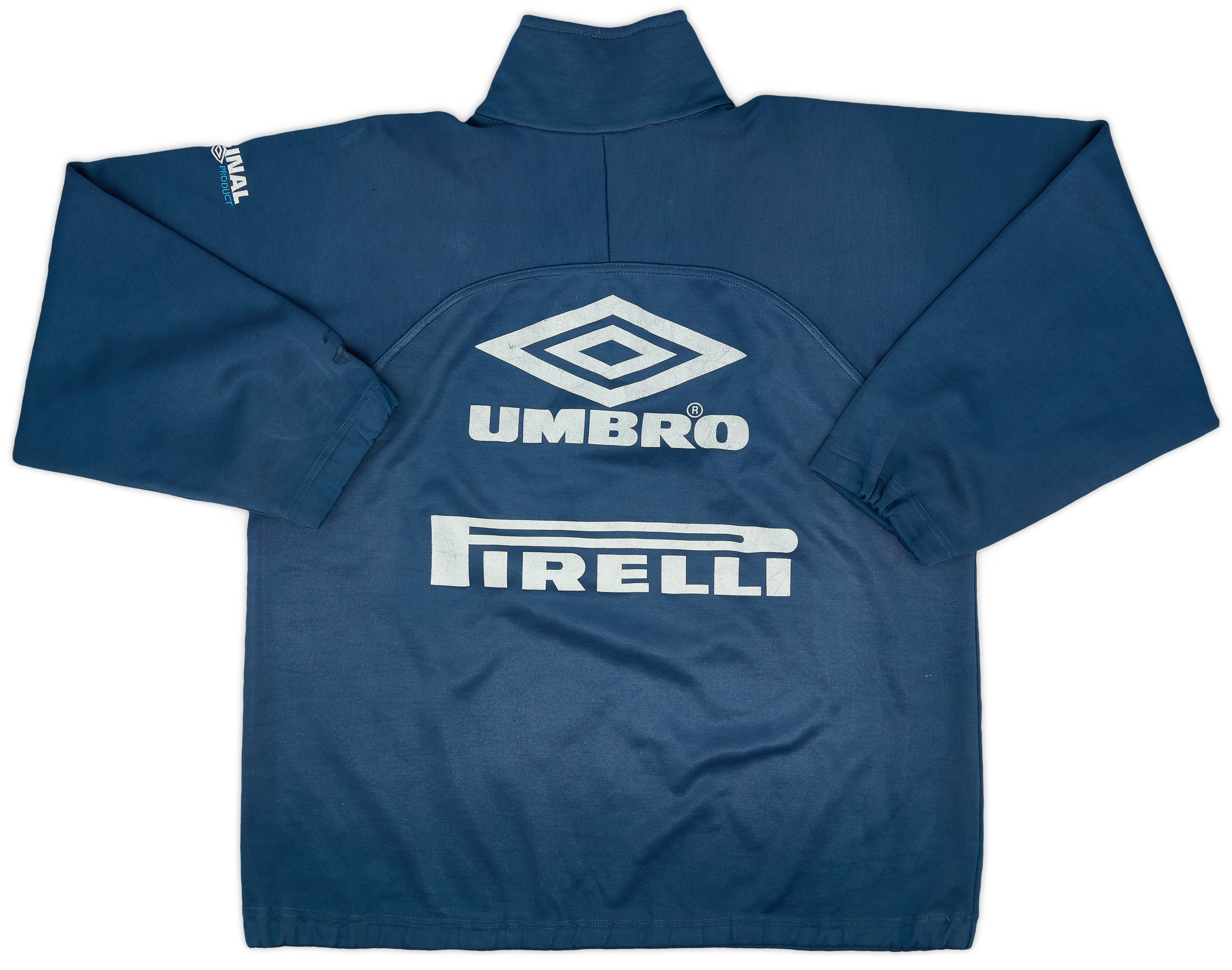 1997-98 Inter Milan Umbro 1/4 Zip Track Jacket - 6/10 - (L) 1997-98 Inter Milan Umbro 1/4 Zip Track Jacket - 6/10 - (L)