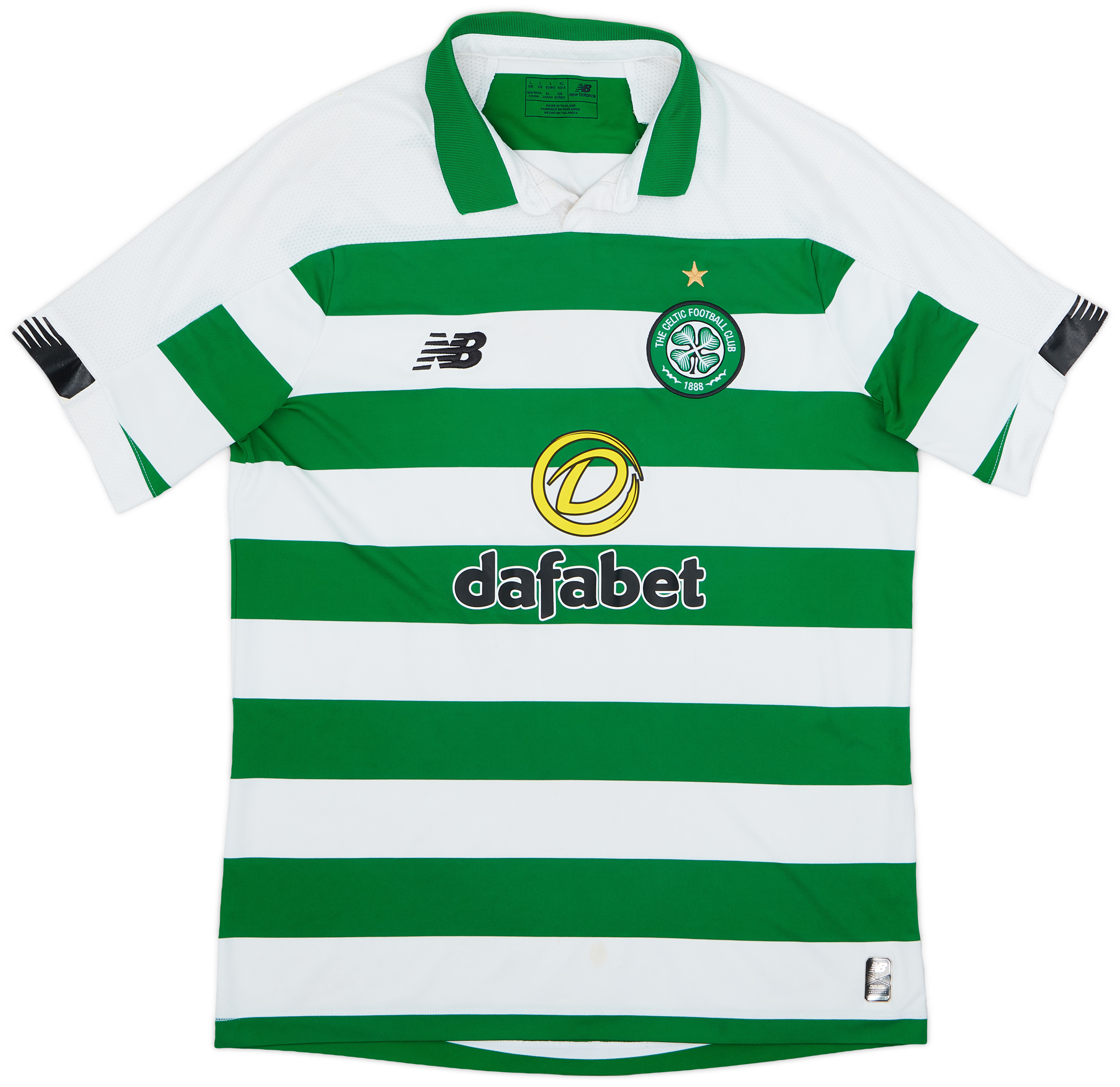 2019-20 Celtic Home Shirt - 5/10 - (L)