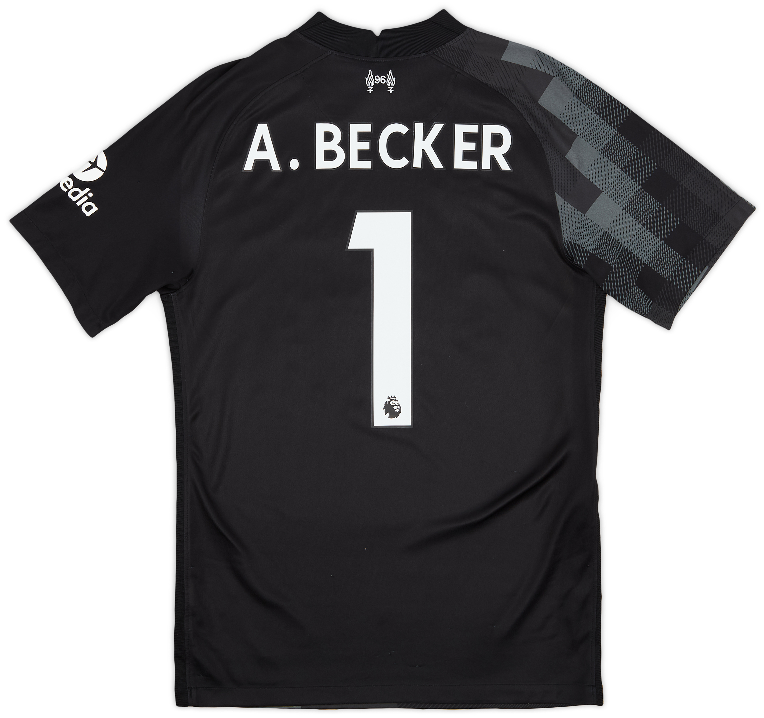 2021-22 Liverpool GK Shirt A.Becker #1 - 9/10 - (S)