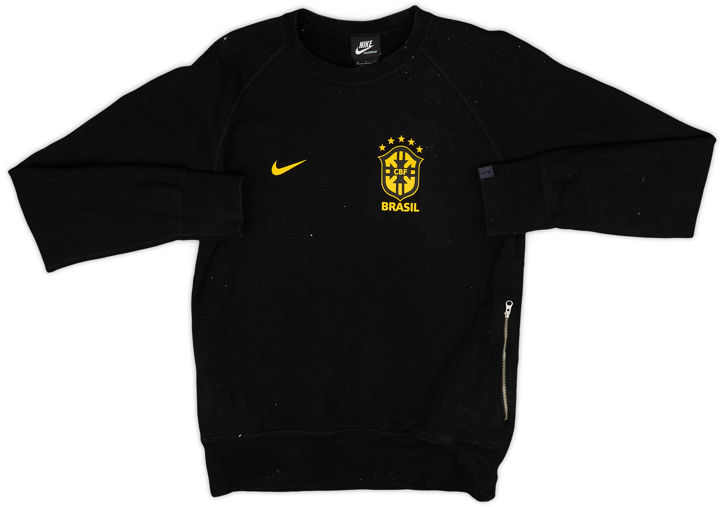 2010-11 Brazil Nike Sweat Top - 8/10 - (S)