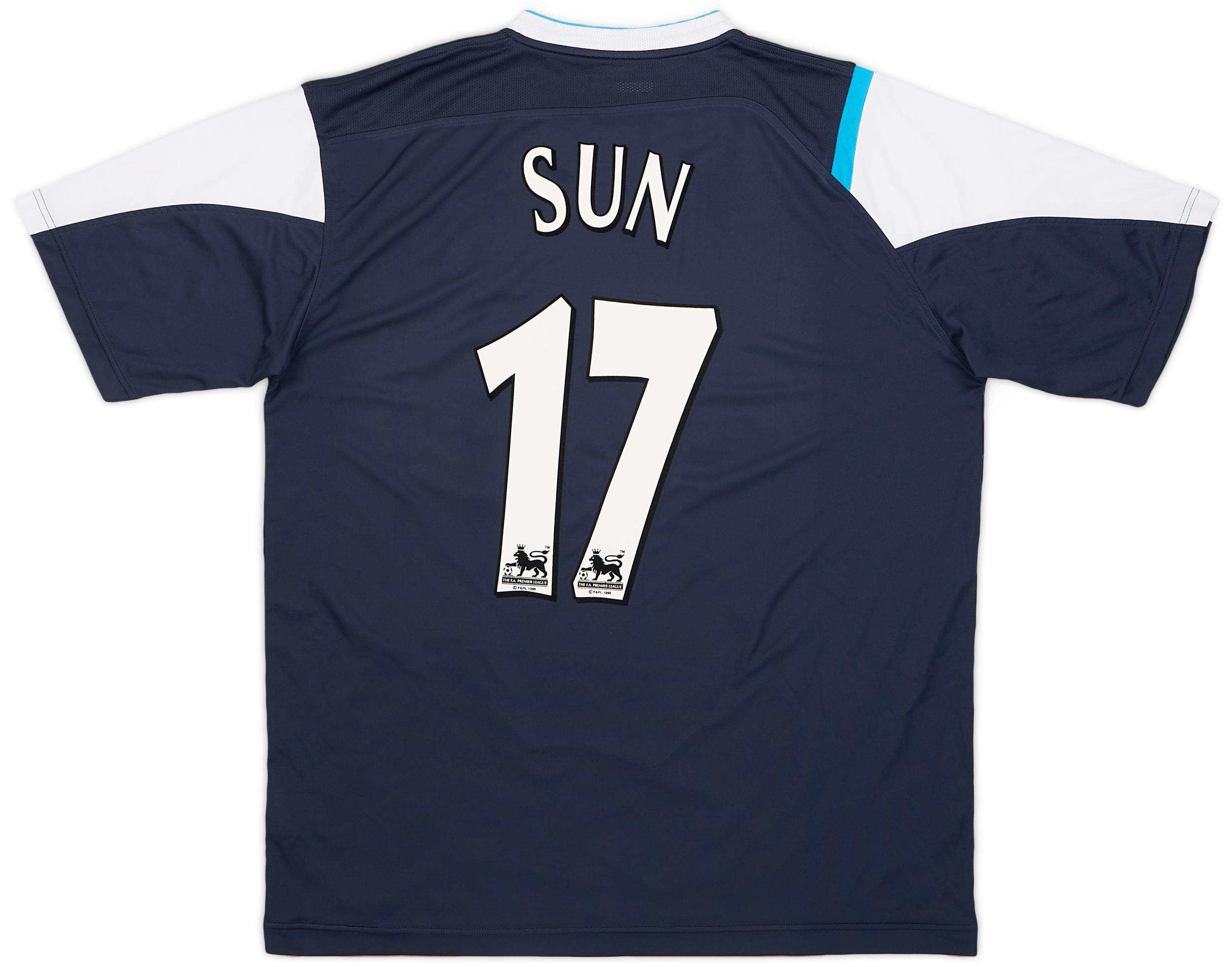 2005-06 Manchester City Away Shirt Sun #17 - 8/10 - (L)