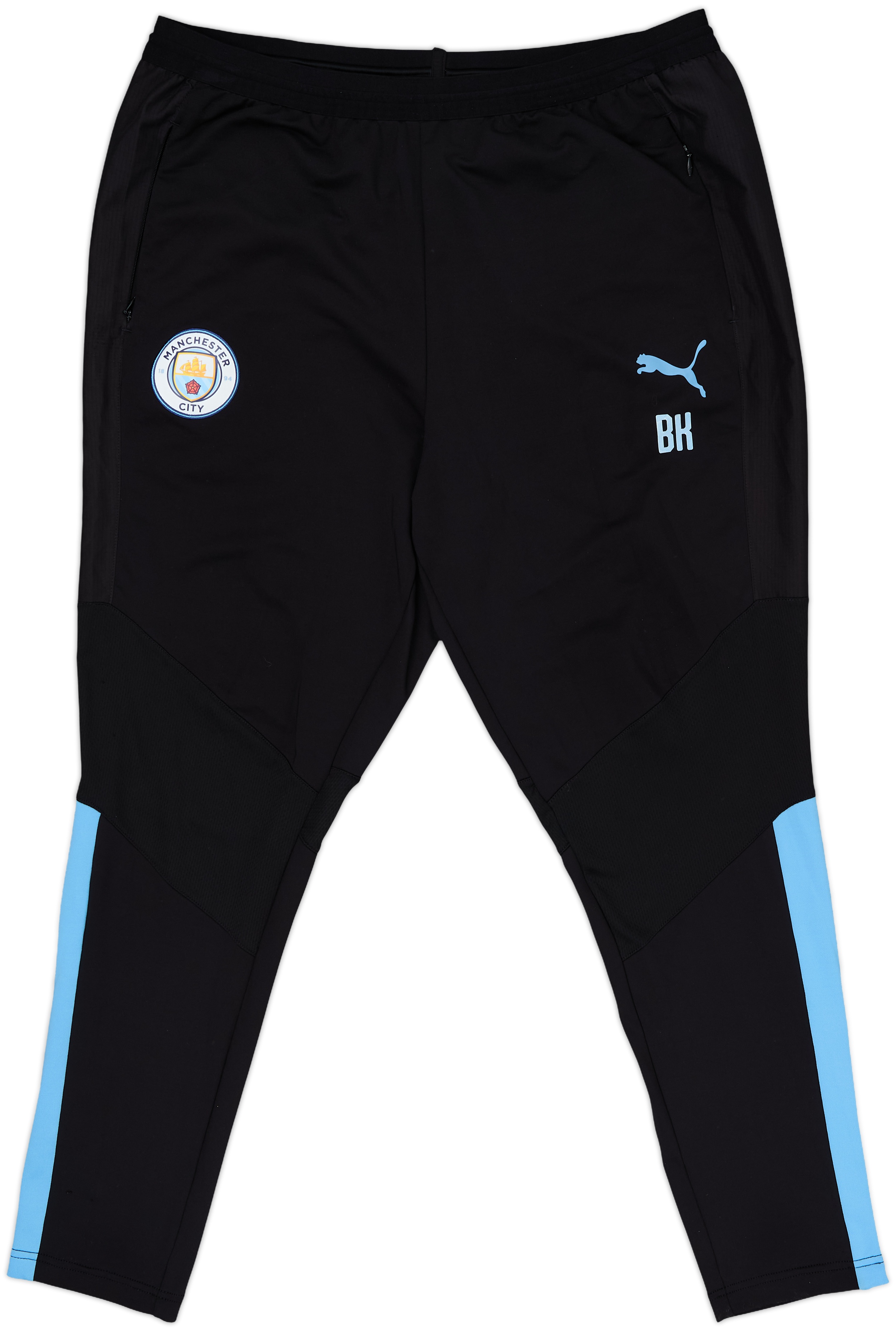 2019-20 Manchester City Puma Staff Issue Track Pants/Bottoms BK - 9/10 ...