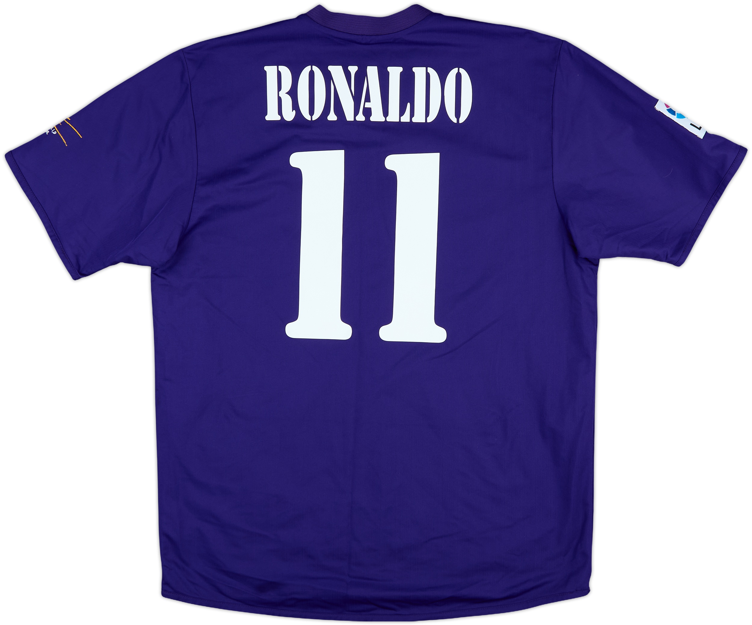 2001 Real Madrid Third Shirt Ronaldo #11 - 8/10 - (L)